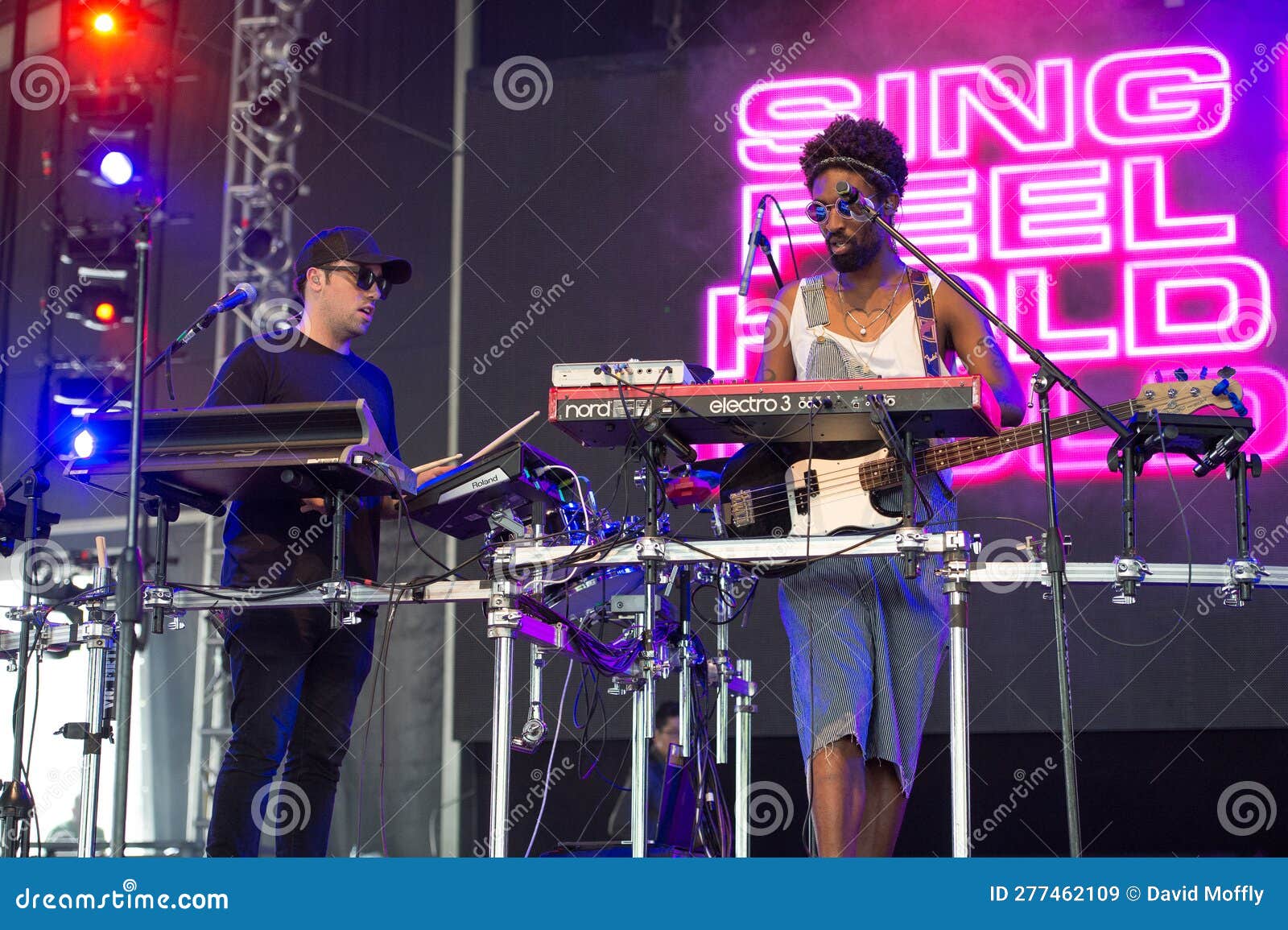 The Knocks in Concert at Governors Ball Editorial Stock Image - Image ...