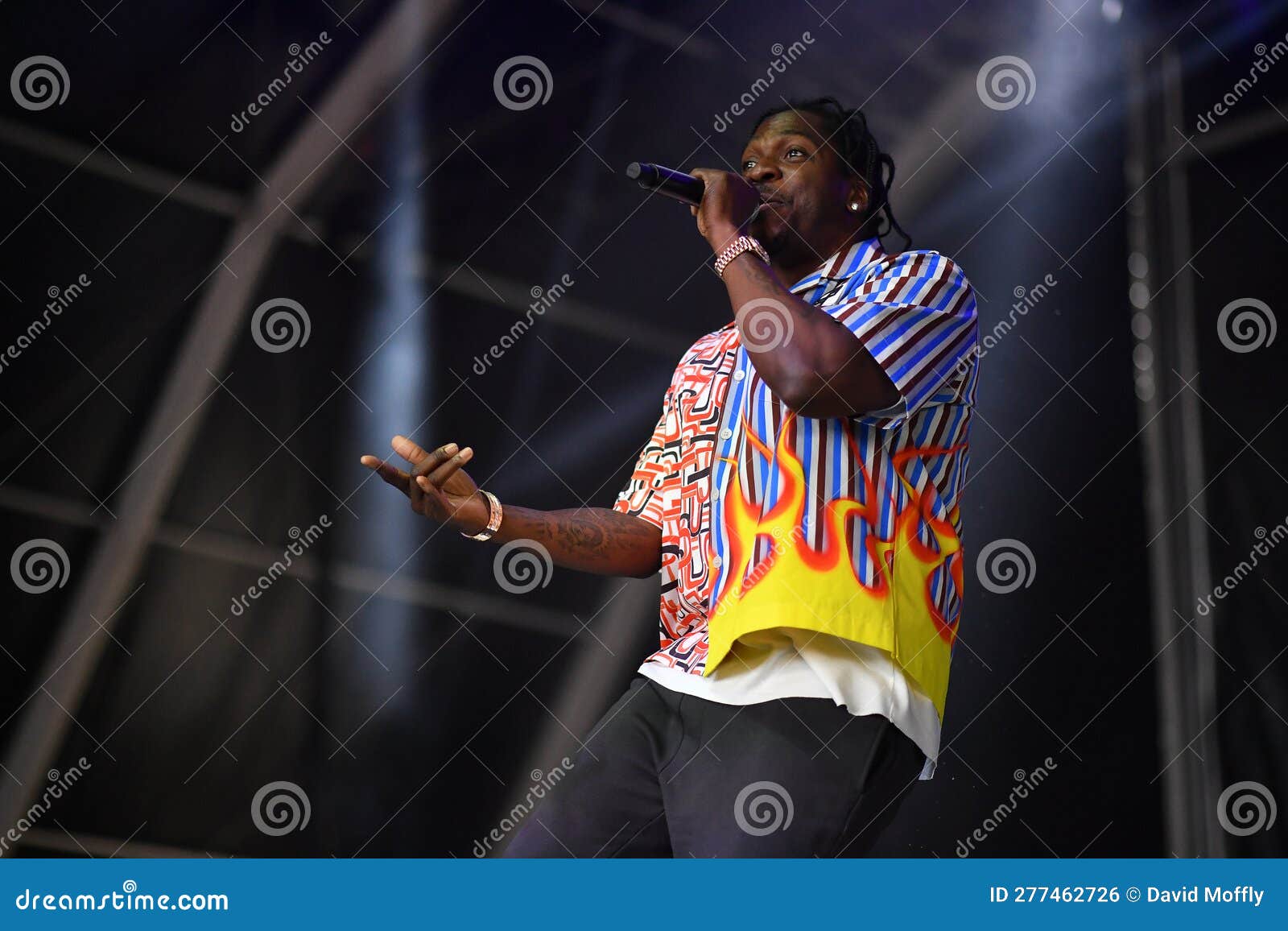 Pusha T in Concert at Governors Ball Editorial Photo - Image of ...