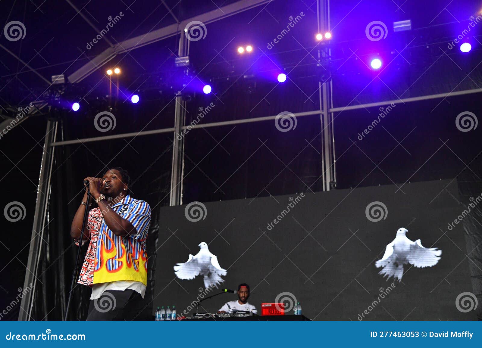 Pusha T in Concert at Governors Ball Editorial Stock Photo - Image of ...