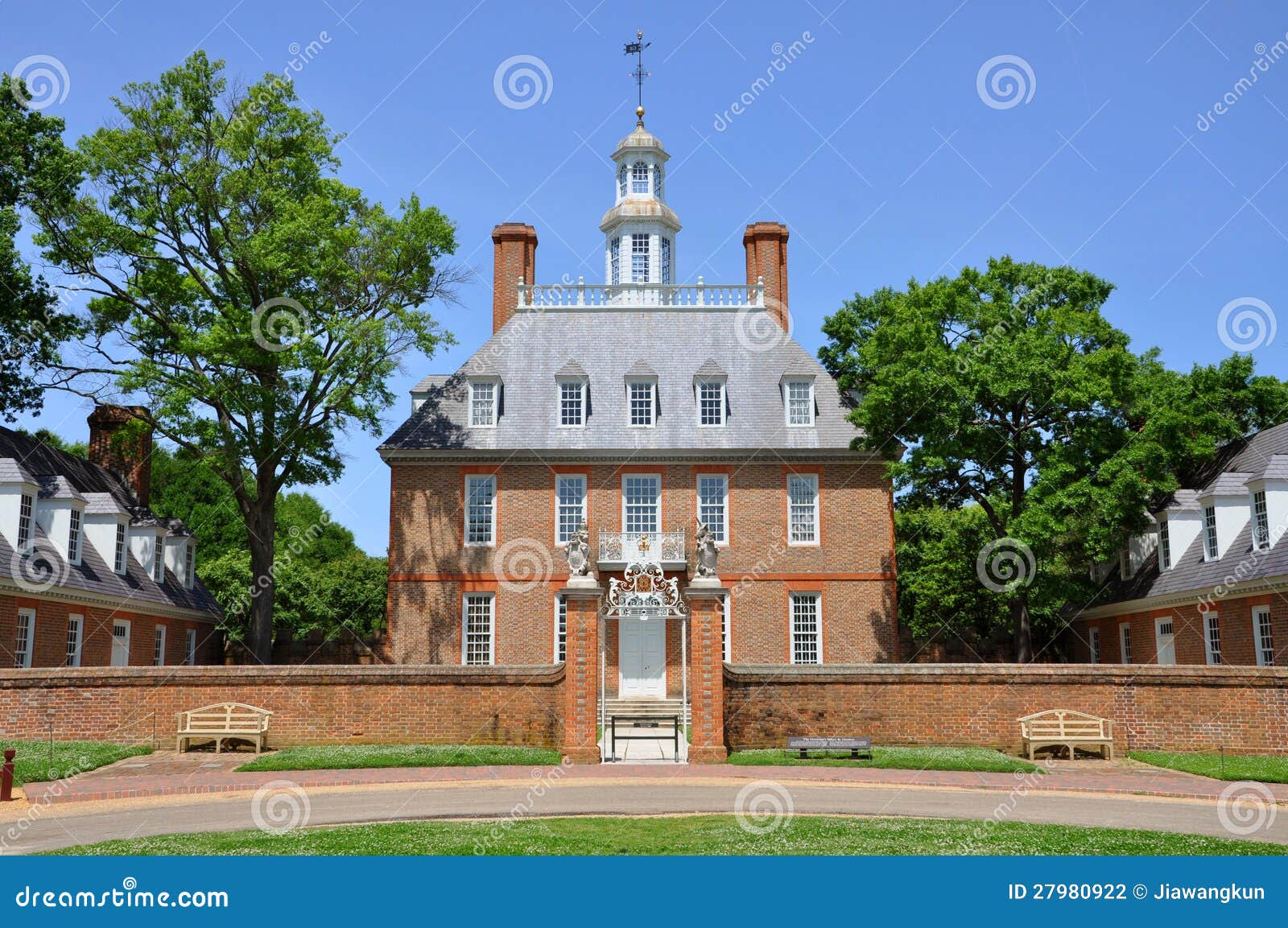 Governors Palace, Williamsburg Editorial Photography - Image of ...