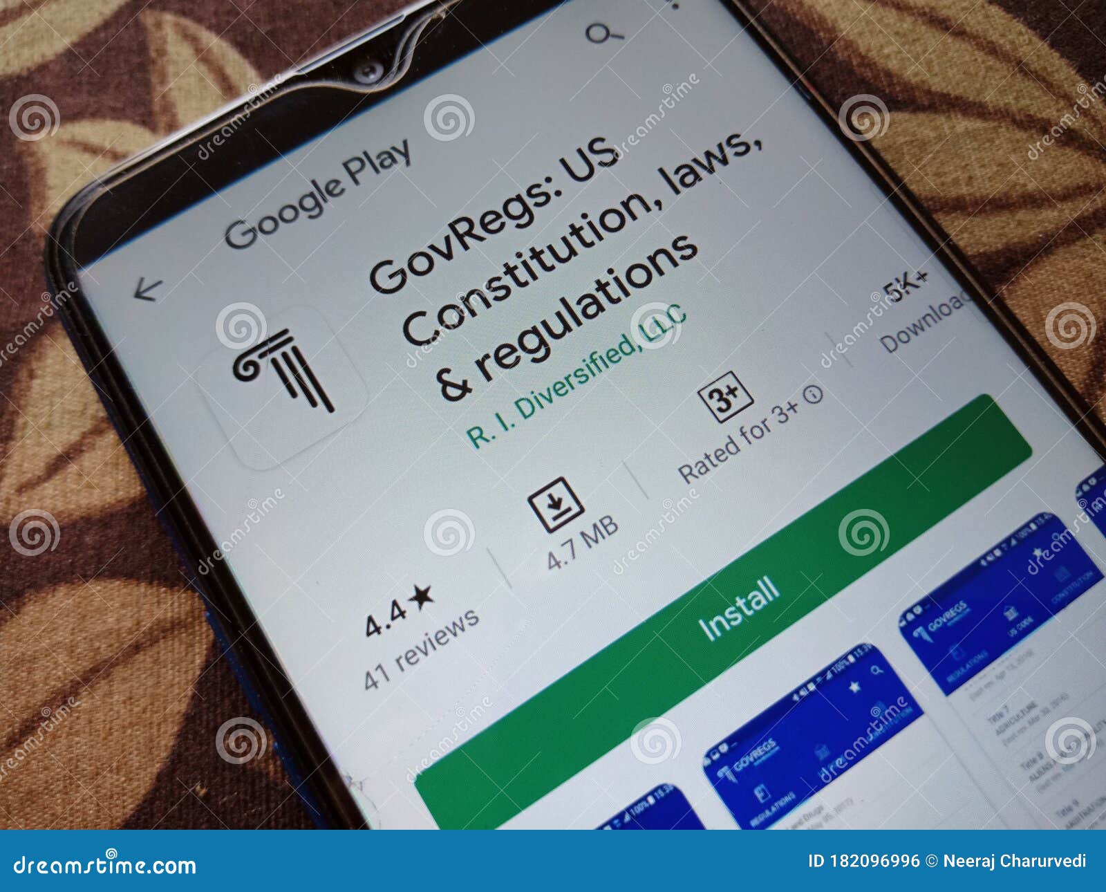 Govregs US Constitution Law and Regulation Latest Android Apps ...