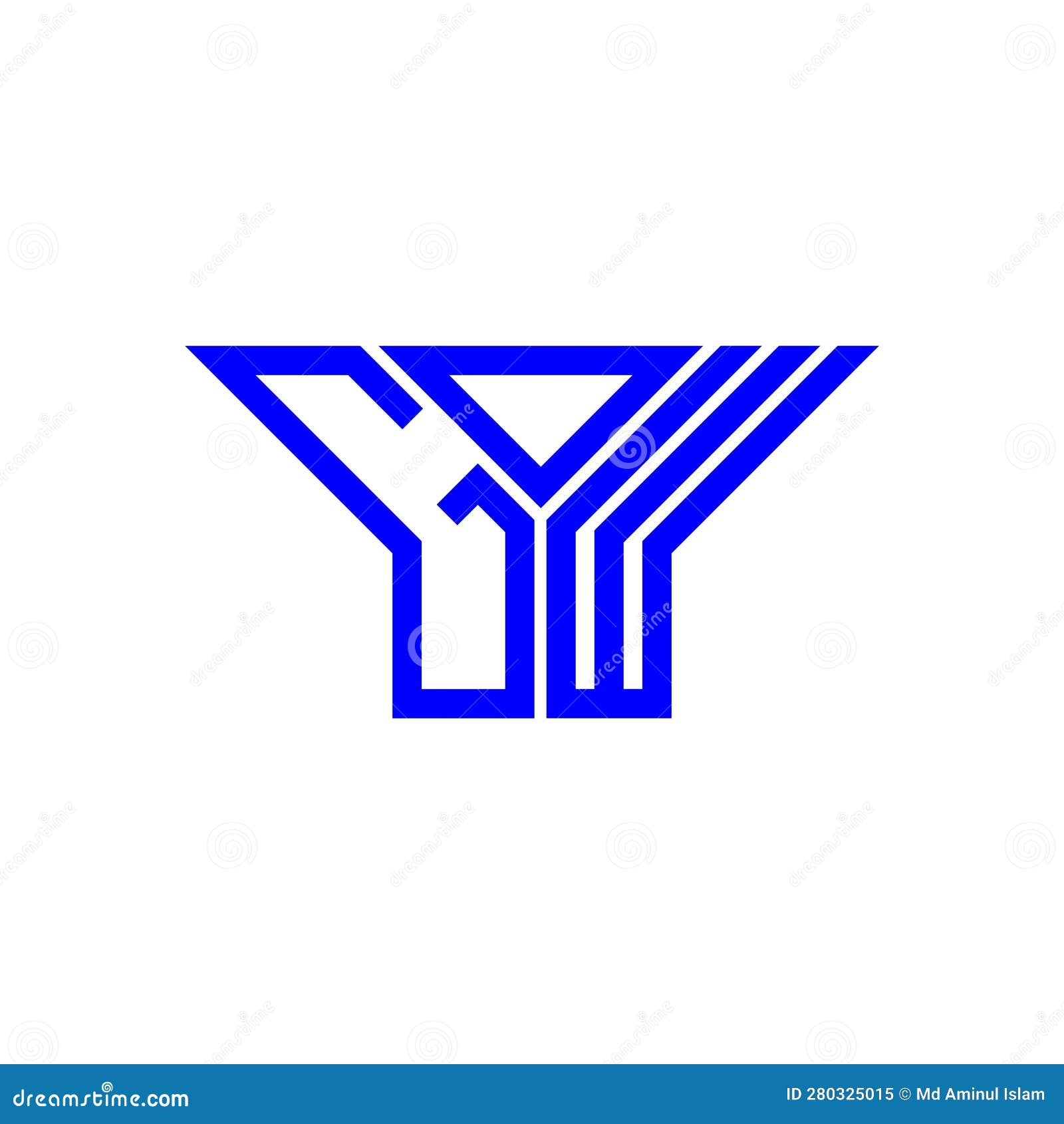 GOW Letter Logo Creative Design with Vector Graphic, GOW Simple and ...