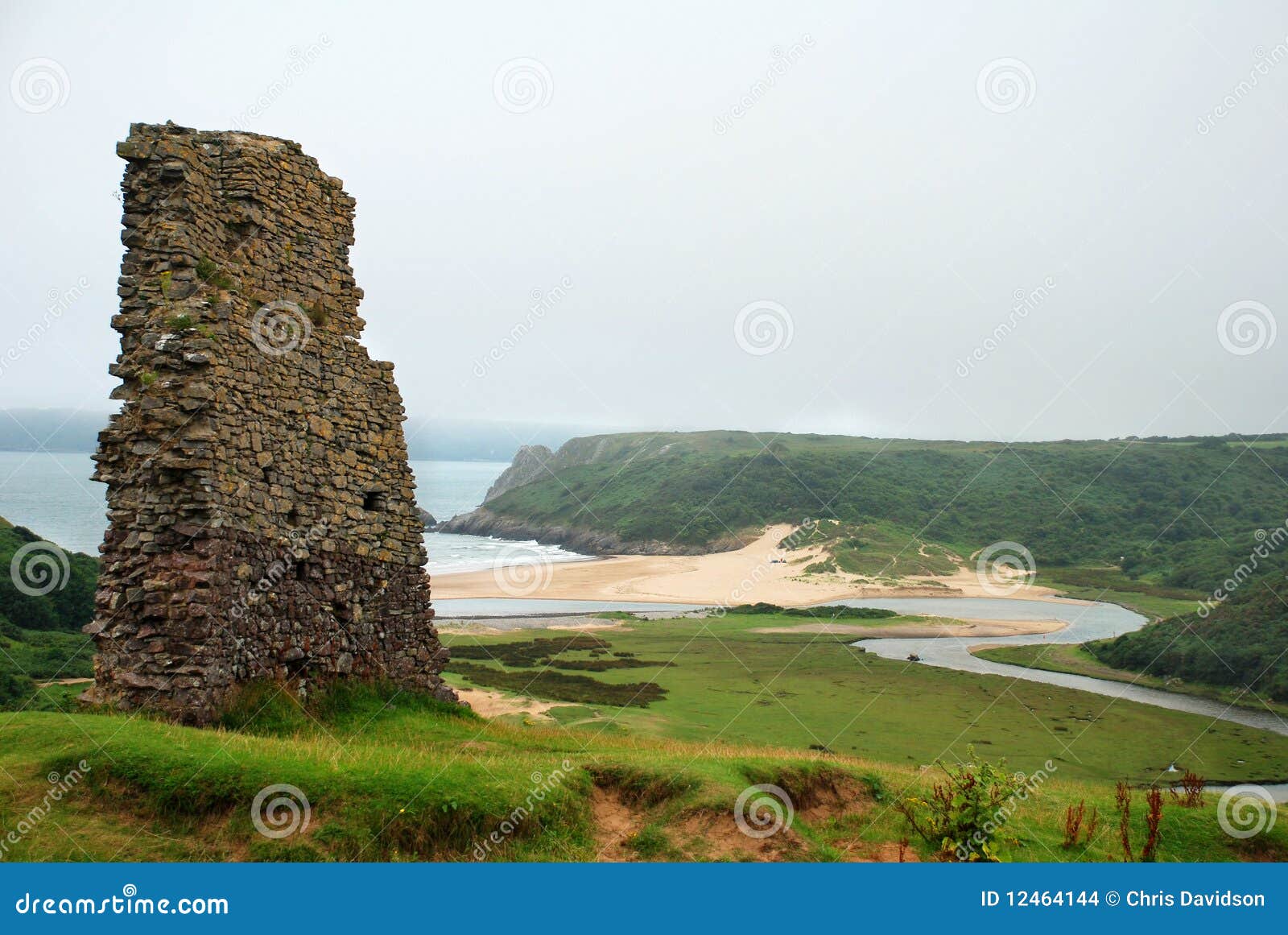 The Gower stock photo. Image of bricks, outdoors, wales - 12464144