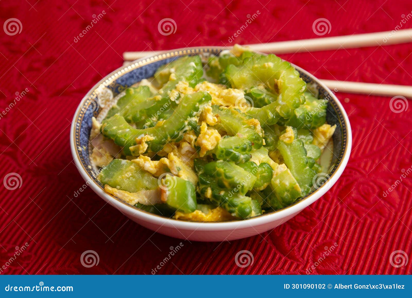 Goya or Bitter Melon is a Long, Green Vegetable Characterized by Its ...