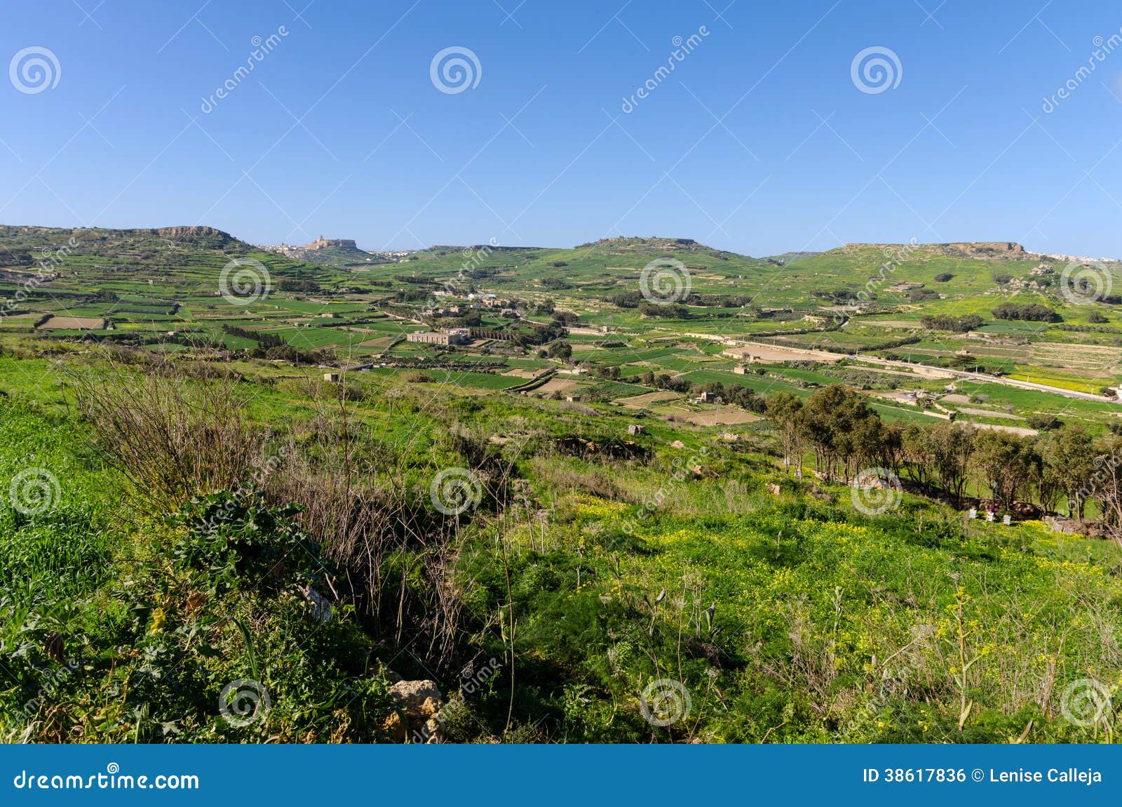 Gozitan Countryside - Malta Stock Photo - Image of architecture, gozo ...