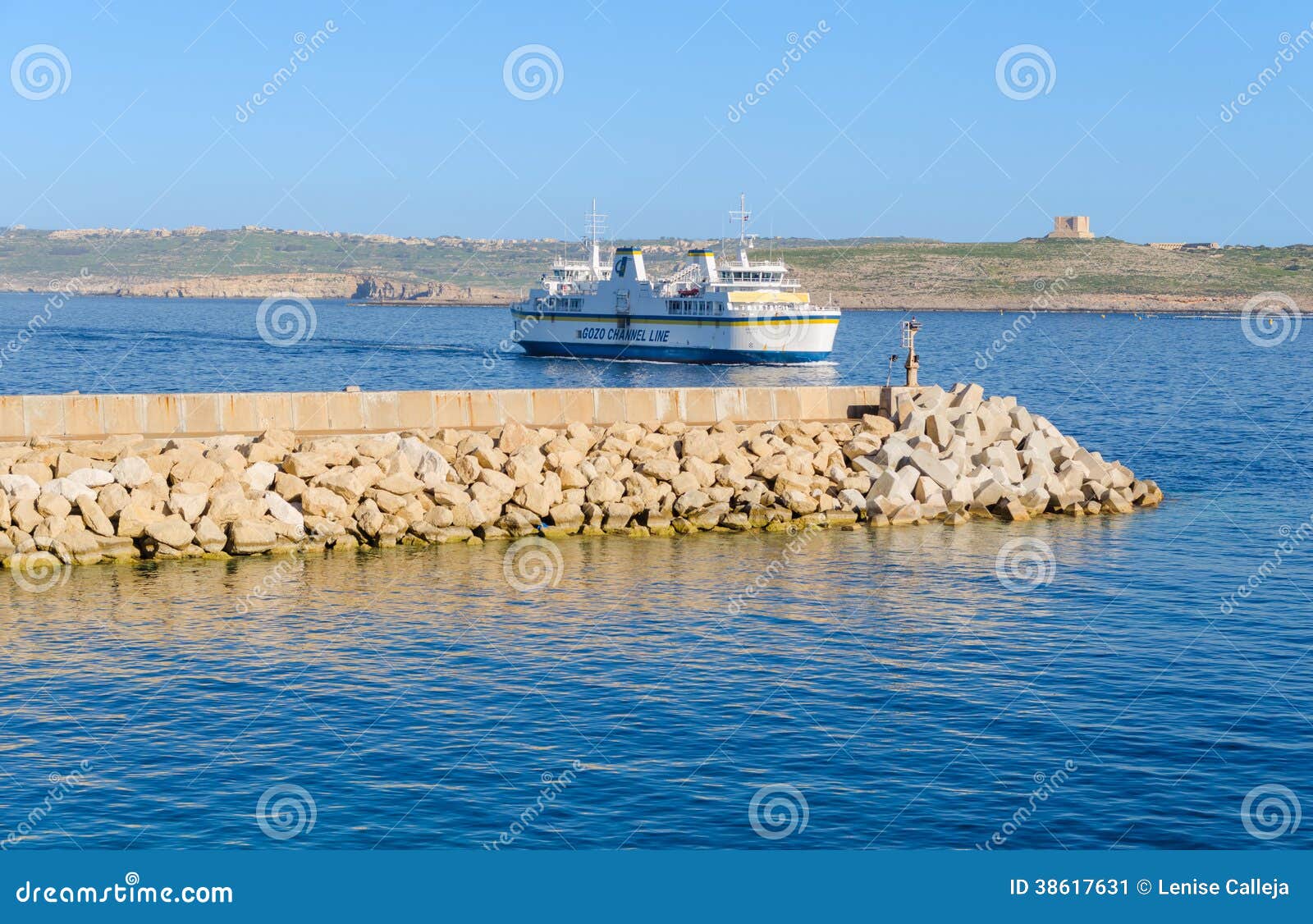 Gozo Channel Ferry - Malta editorial photo. Image of ocean - 38617631