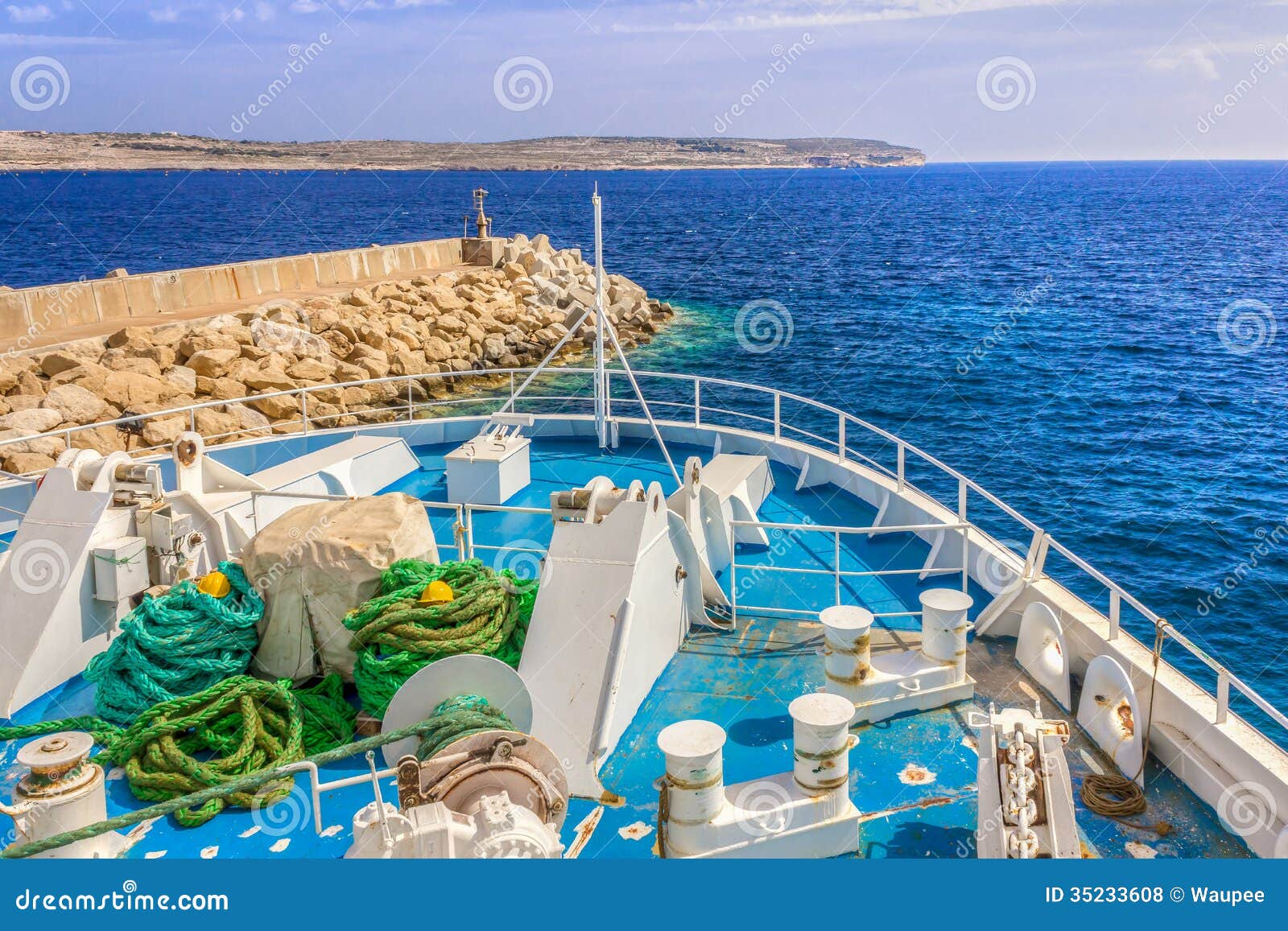 Gozo stock photo. Image of ropes, mediterranean, water - 35233608