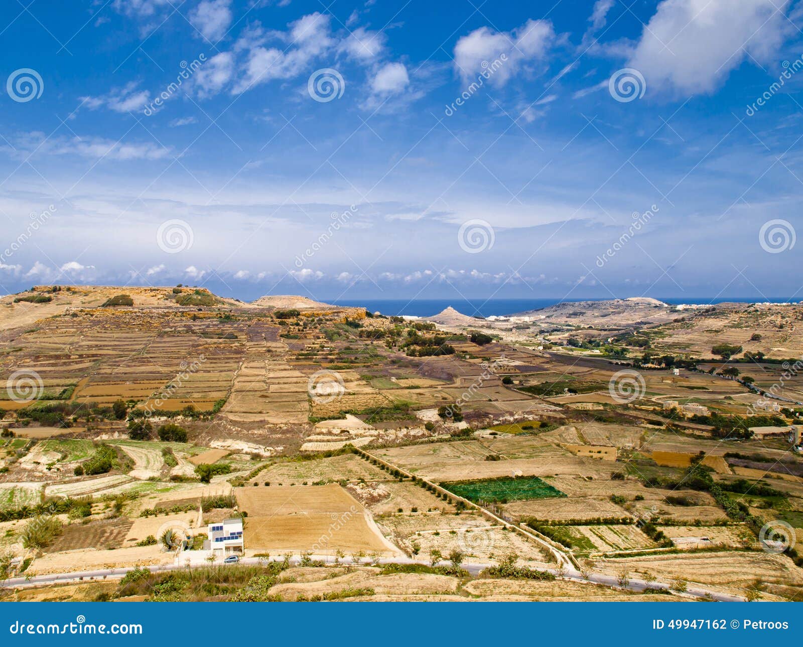 Gozo stock photo. Image of horizontal, horizon, panorama - 49947162