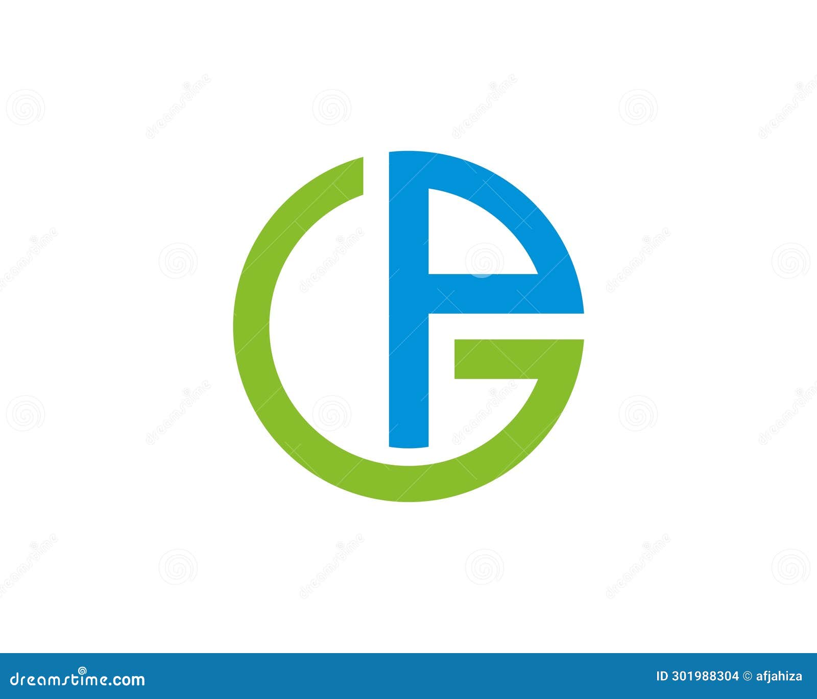 GP logo icon template 2 stock vector. Illustration of signage - 301988304