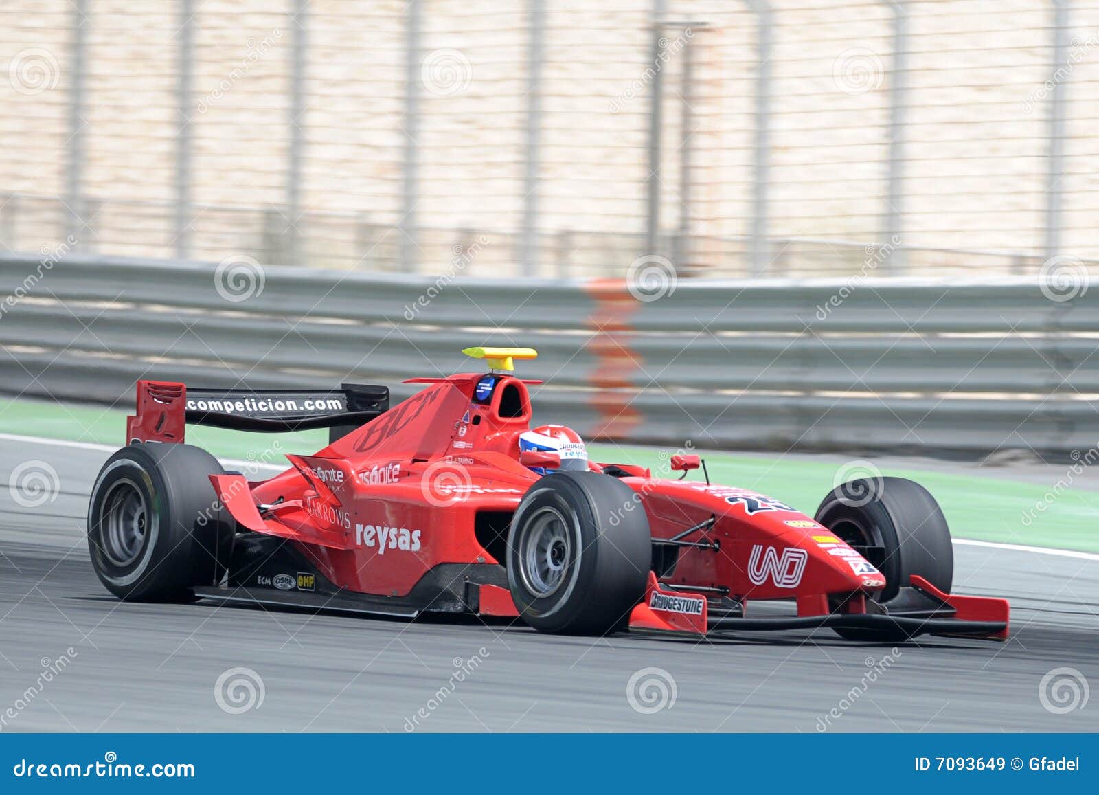 GP2 Asia 2008 Round 5 - Dubai Editorial Stock Image - Image of senna ...