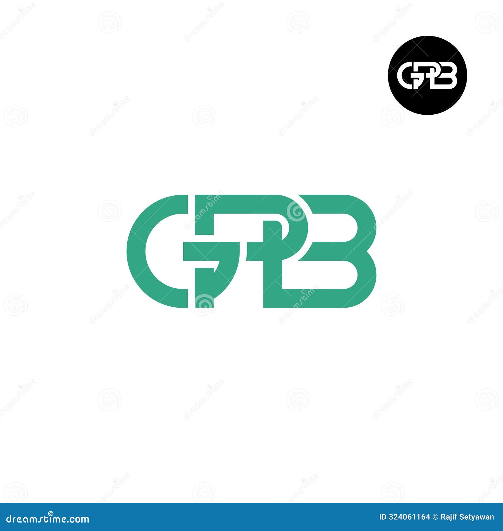GPB Logo Letter Monogram Design Stock Vector - Illustration of venture ...