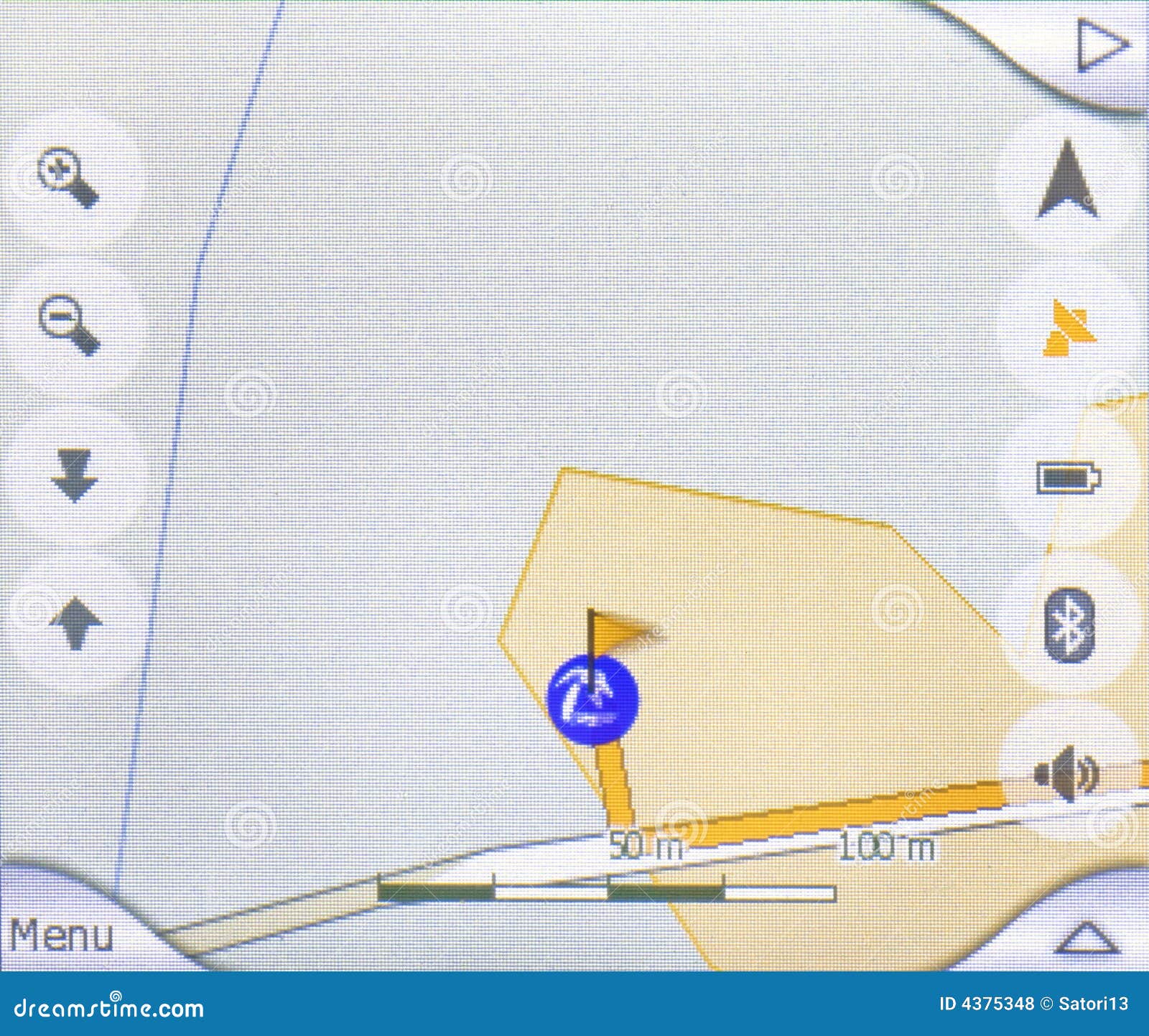 GPS stock photo. Image of street, plan, display, position - 4375348