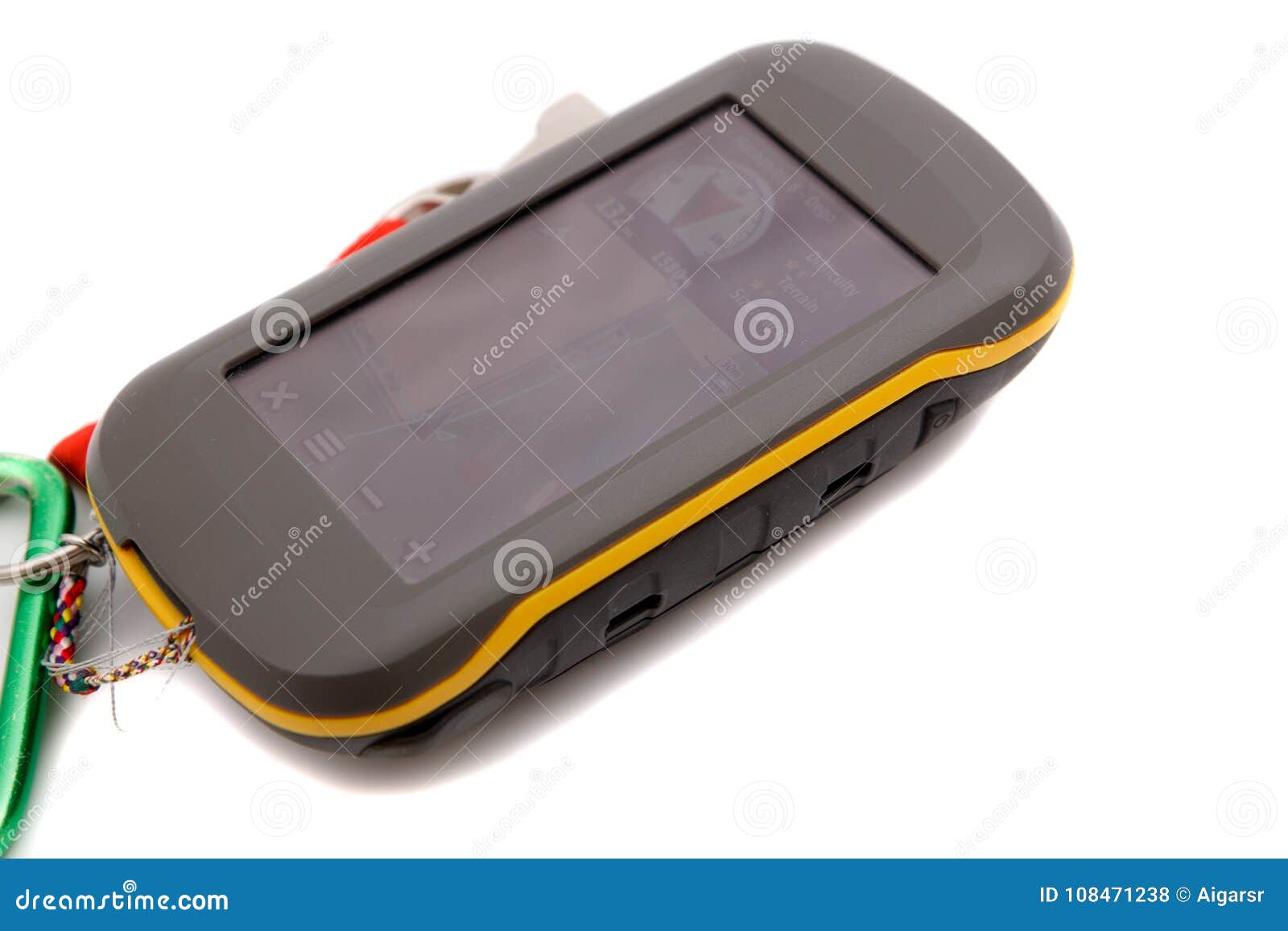 Gps Del PDA En El Fondo Blanco Foto de archivo - Imagen de digital ...