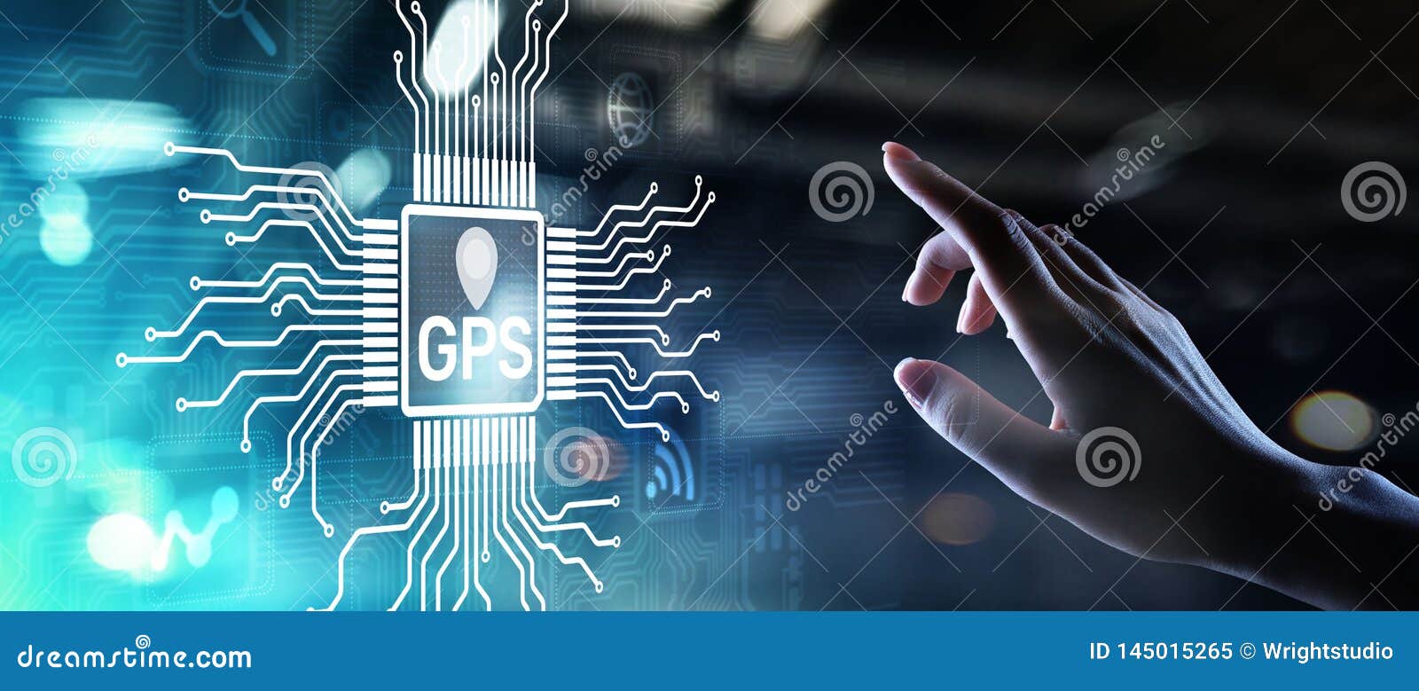 GPS - Global Positioning System, Navigation Tracking Control Technology ...