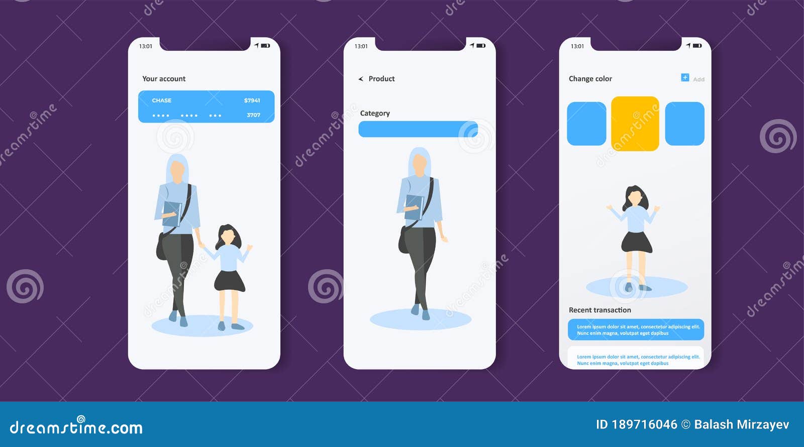 GPS Kids Tracker Smartphone Interface Stock Vector - Illustration of ...