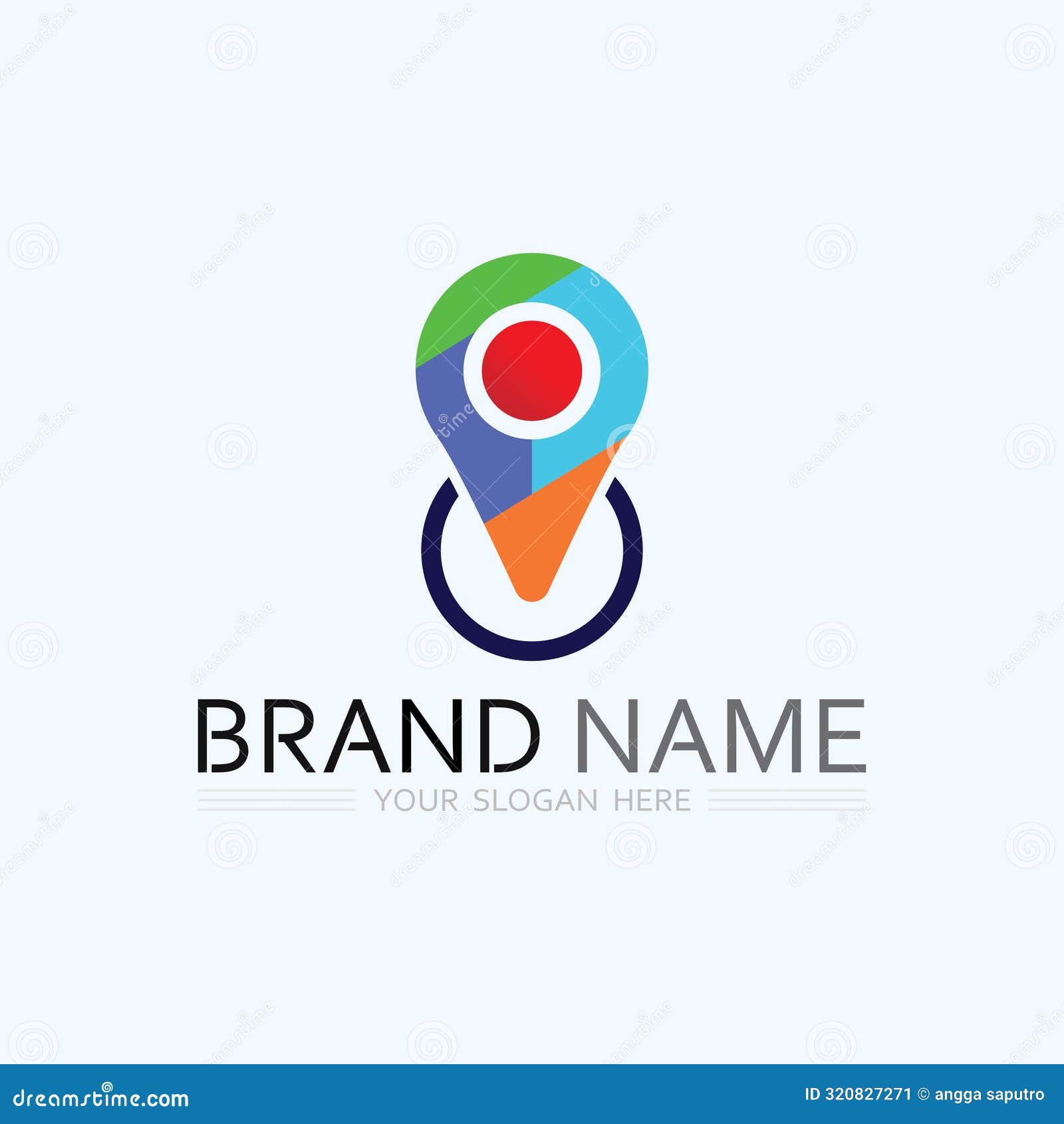 GPS and MAP Logo Navigator Sign Location Symbol Design Vector ...