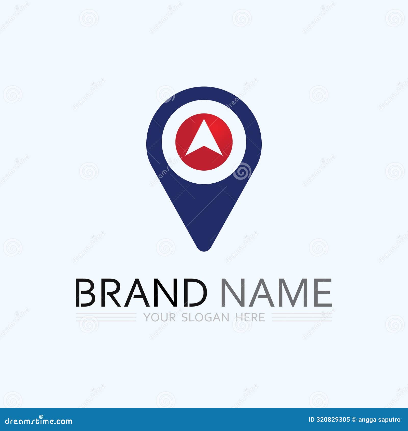 GPS and MAP Logo Navigator Sign Location Symbol Design Vector ...
