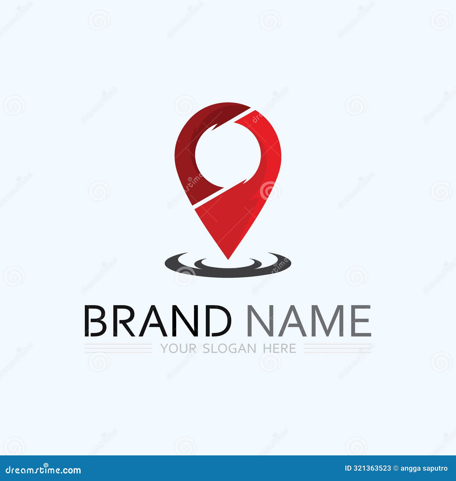 GPS and MAP Logo Navigator Sign Location Symbol Design Vector ...
