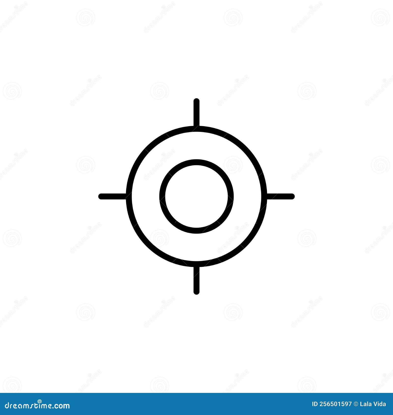 GPS, Map, Navigation, Direction Icon Vector Illustration Logo Template ...