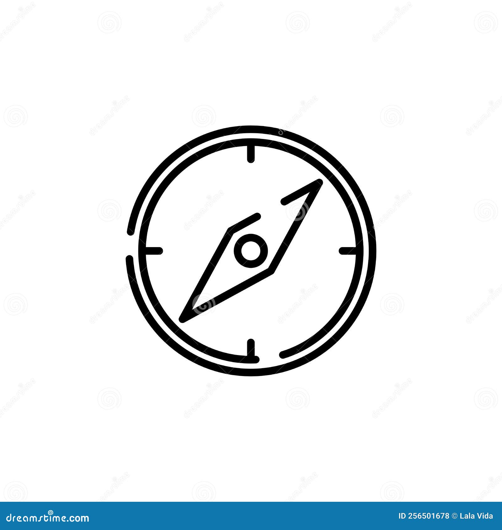 GPS, Map, Navigation, Direction Icon Vector Illustration Logo Template ...
