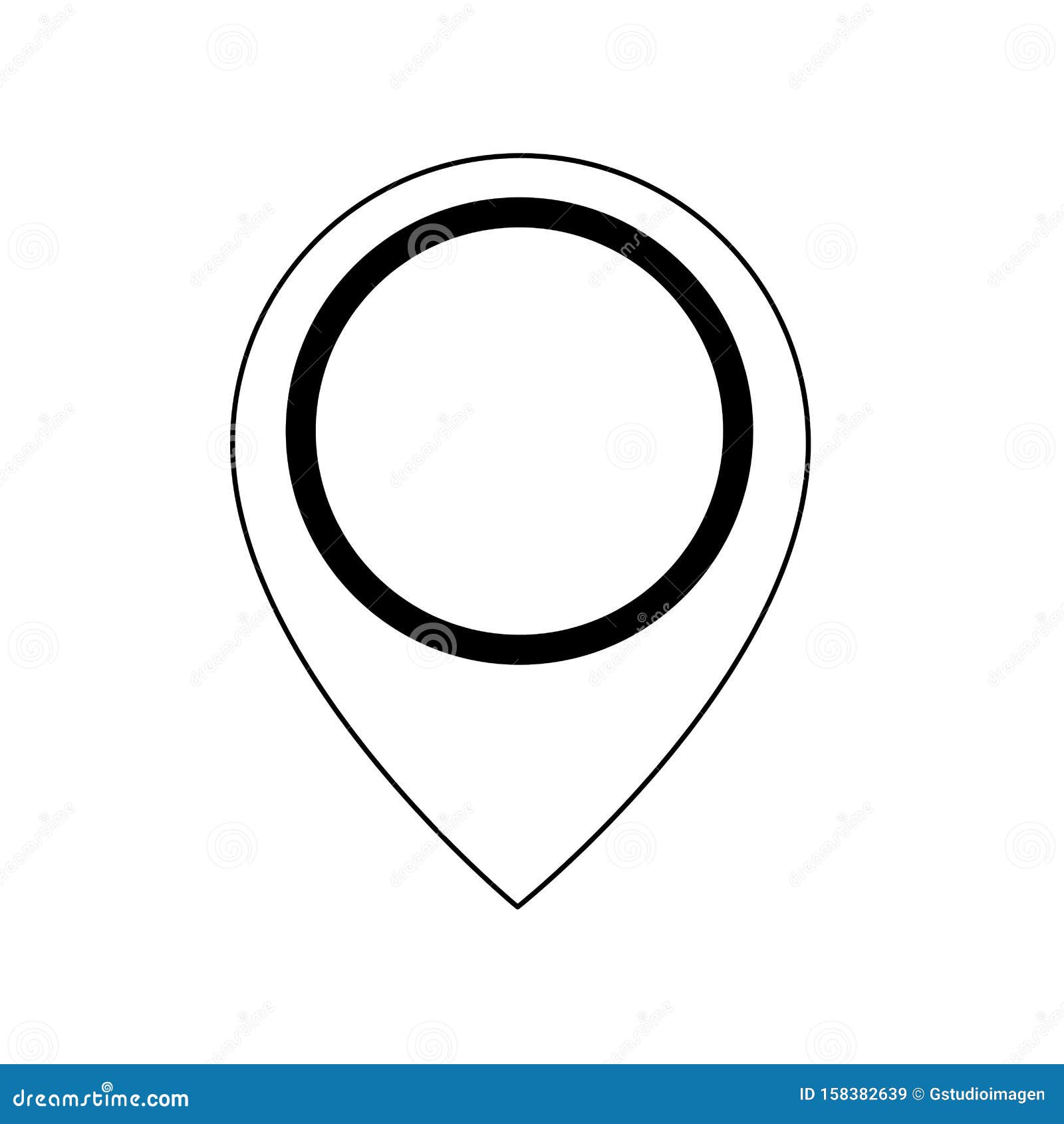 Gps mark vector design stock illustration. Illustration of ...