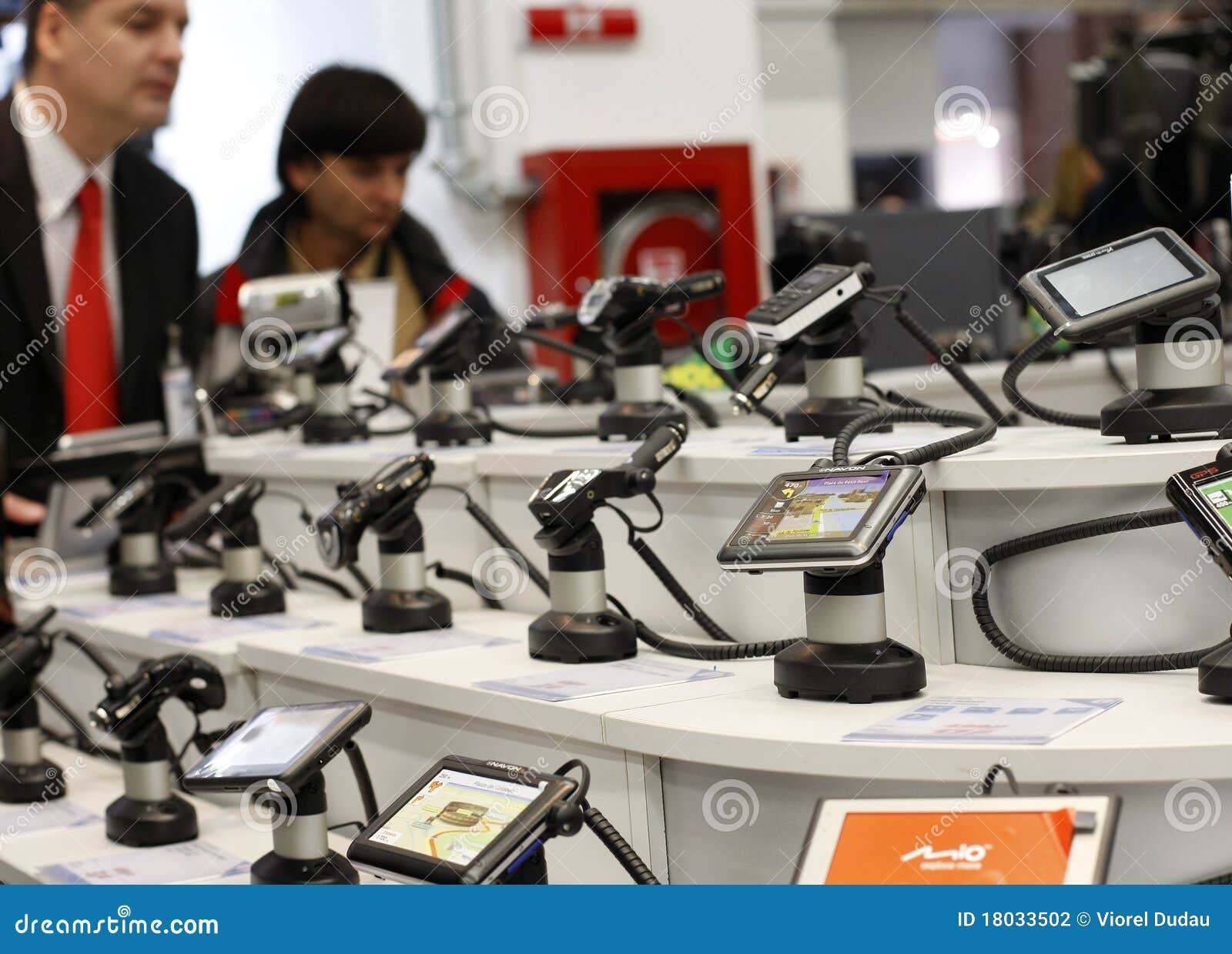 GPS Navigation Sales Department in a Supermarket Editorial Photography ...