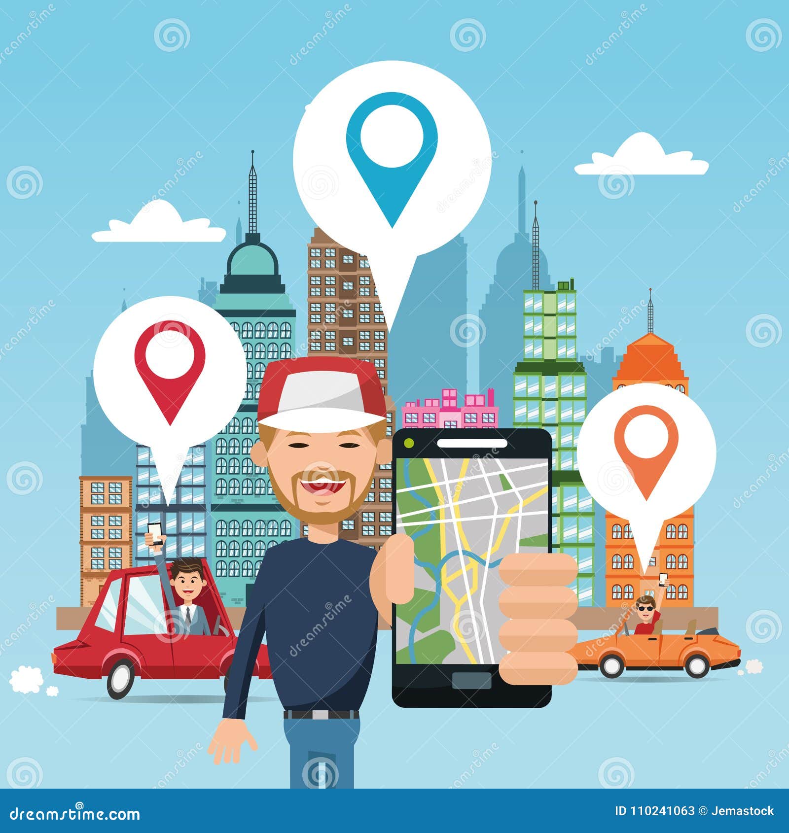 Gps Navigator and Location Design Stock Vector - Illustration of system ... Gps Navigator and Location Design Stock Vector - Illustration of system ...