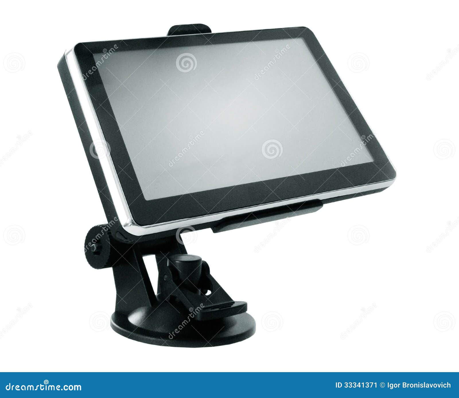 Gps navigator stock image. Image of navigator, silver - 33341371