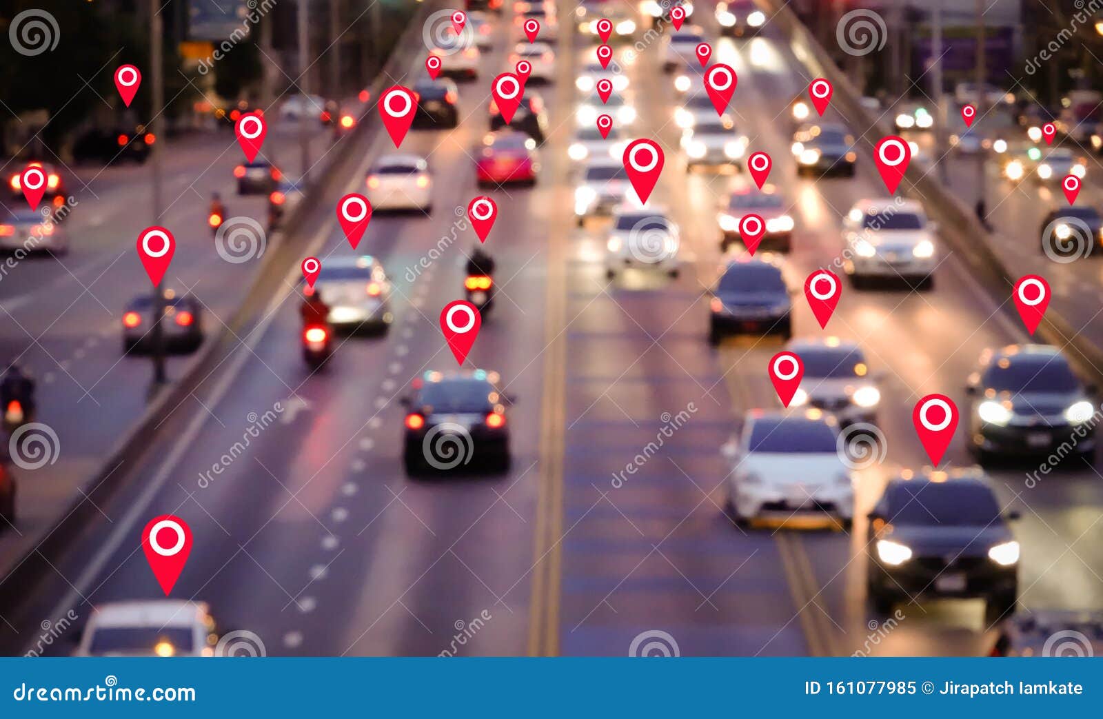 GPS Symbol Appears on Vehicles that Use the Application Map GPS on ...