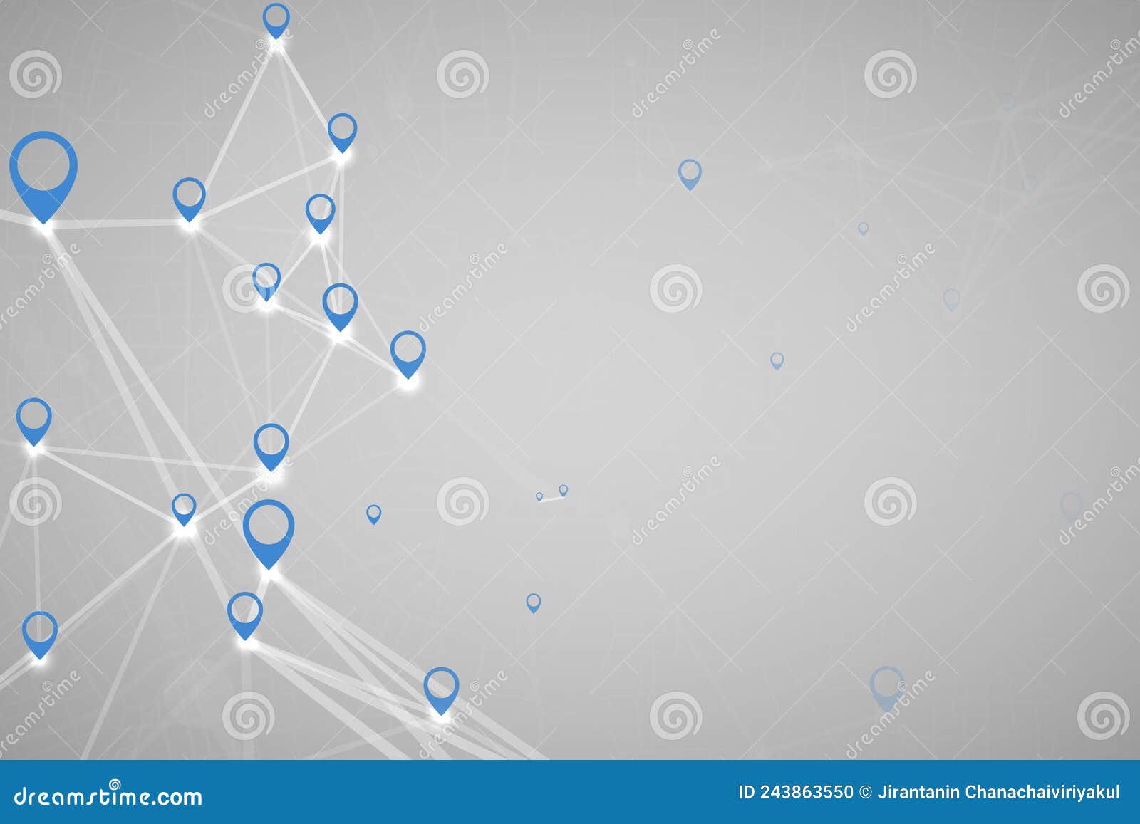 GPS.Gps Technology Abstract Template on White Background Stock Vector ...