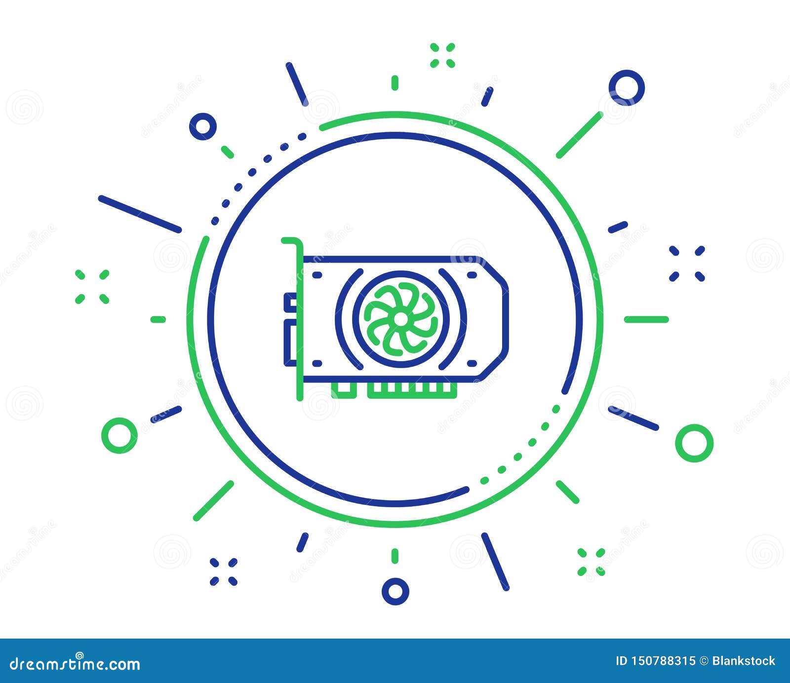 Gpu Graphic Card Line Icon. Computer Component Hardware Sign. Vector ... Gpu Graphic Card Line Icon. Computer Component Hardware Sign. Vector ...