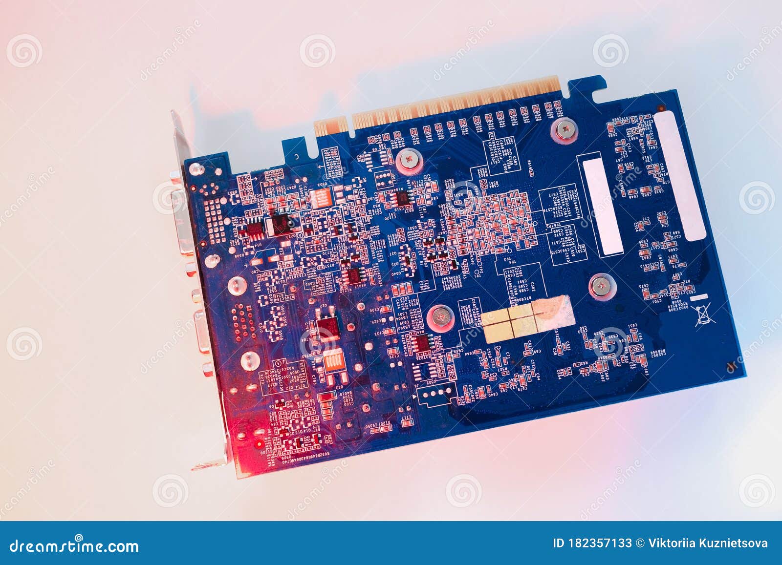 Gpu Graphics Proccesing Unit White Background on White Background ...