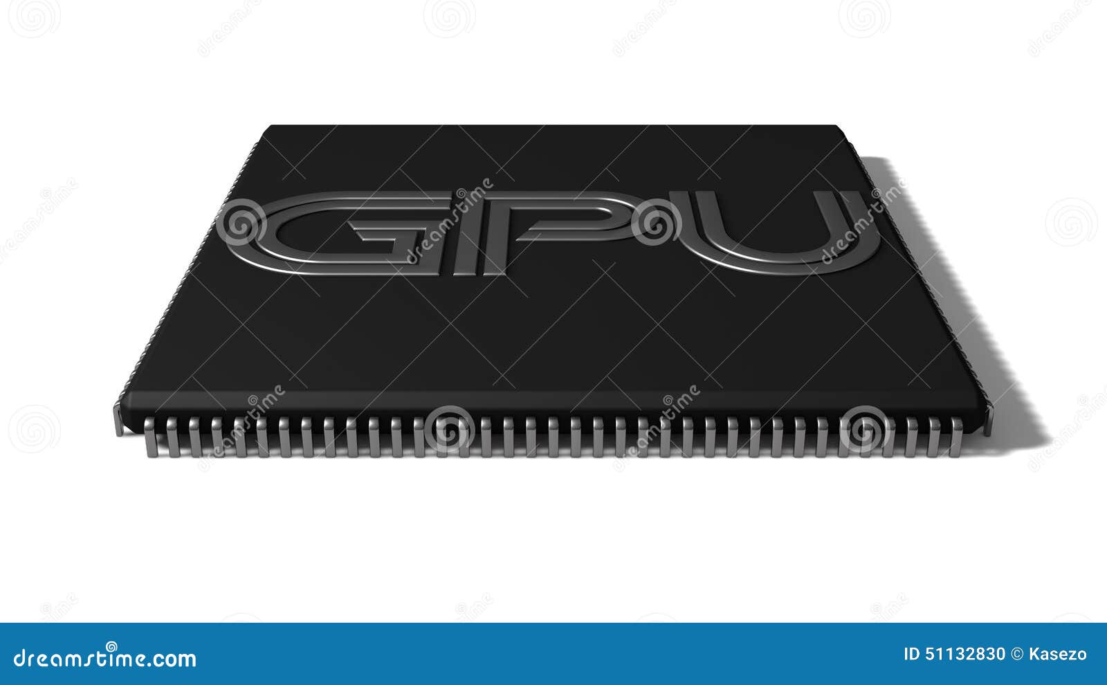 Gpu-Illustration stock abbildung. Illustration von computer - 51132830