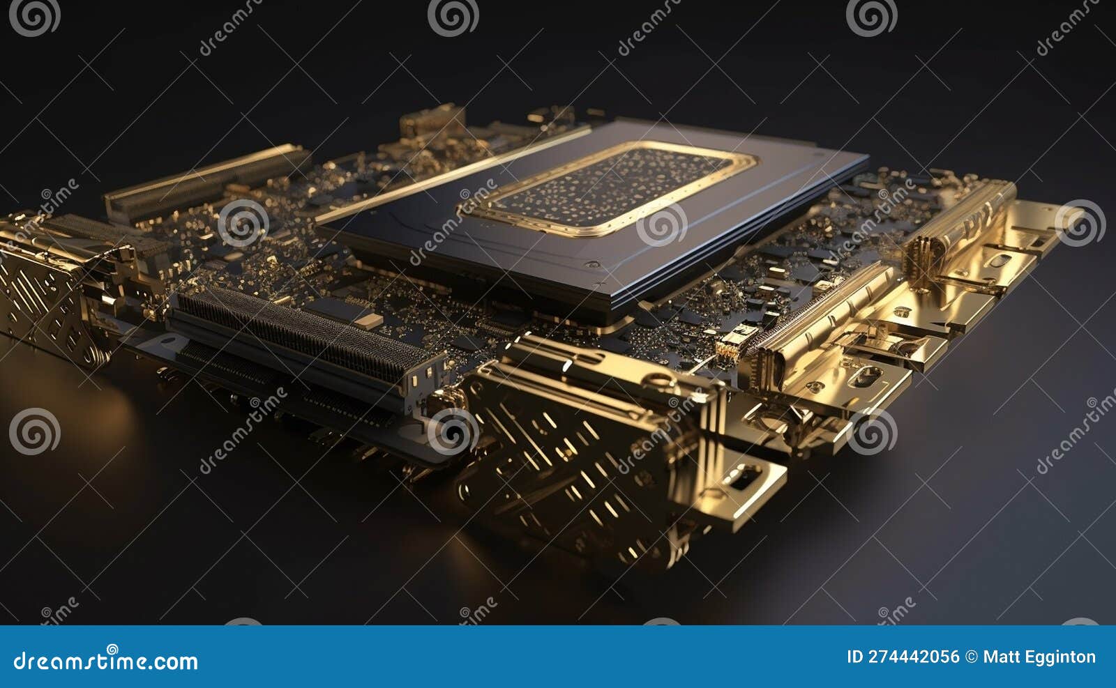 GPU render stock illustration. Illustration of font - 274442056