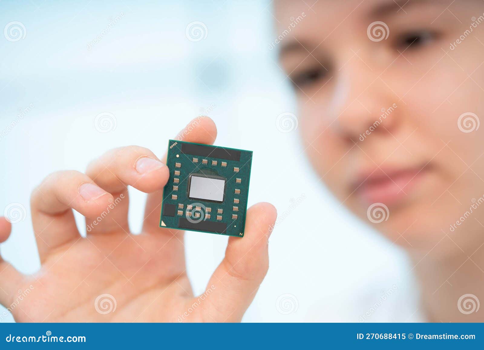 GPU for use in laptops stock image. Image of electronic - 270688415