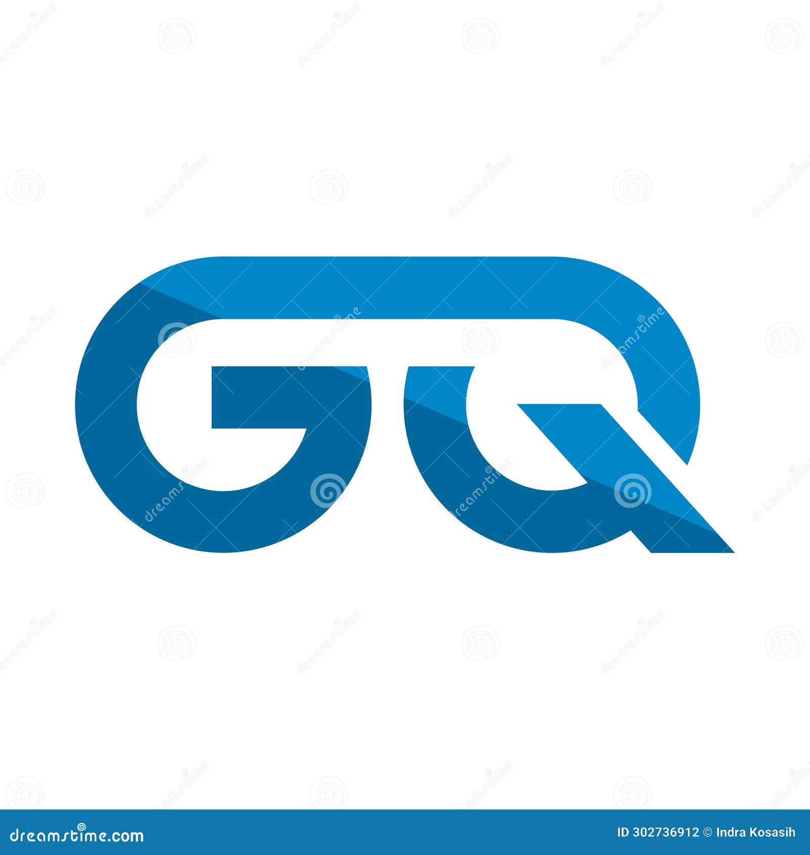 Gq Logo Vector Icon Illustration Stock Vector - Illustration of ...