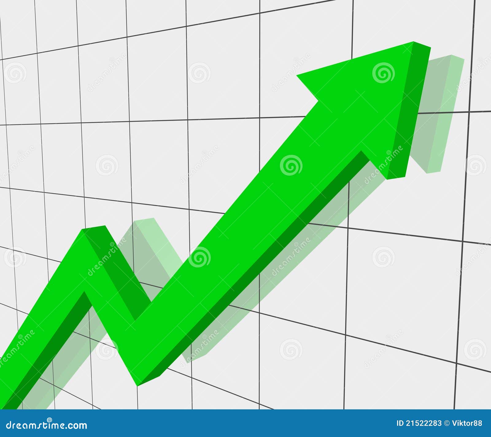 Gráfico del progreso stock de ilustración. Ilustración de carta - 21522283
