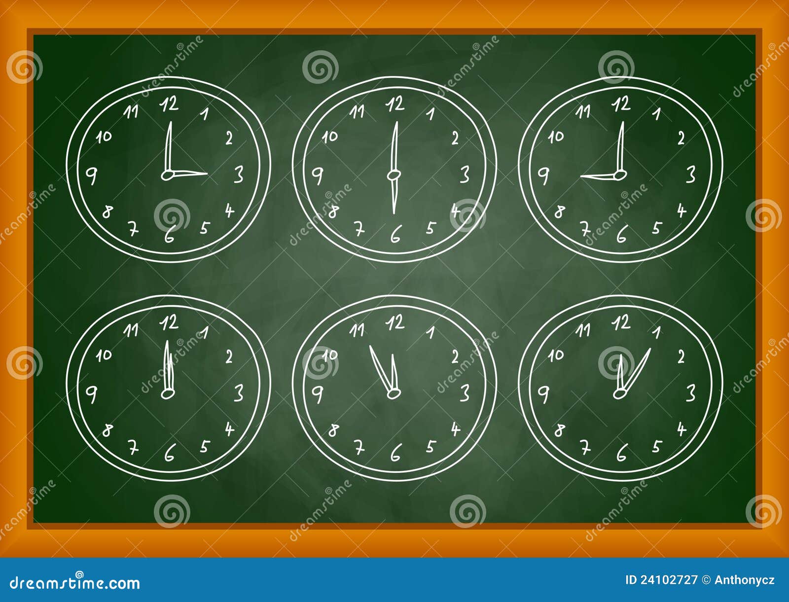 Gráfico del reloj ilustración del vector. Ilustración de historieta ...