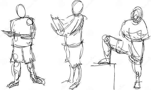 Gráficos gestuales ilustración del vector. Ilustración de humano - 15120596