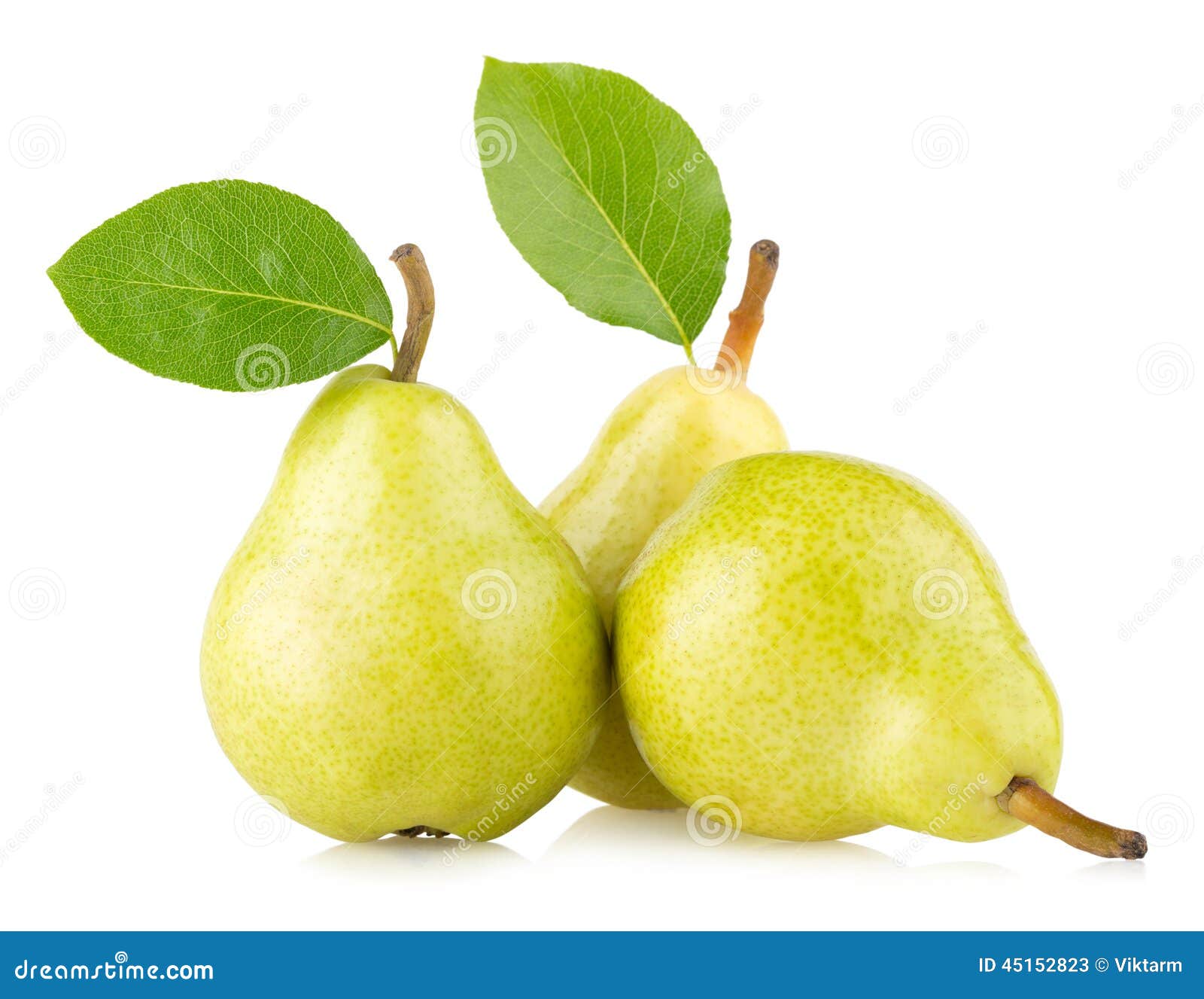 Grüne Birnen stockbild. Bild von birne, nahrung, blatt - 45152823