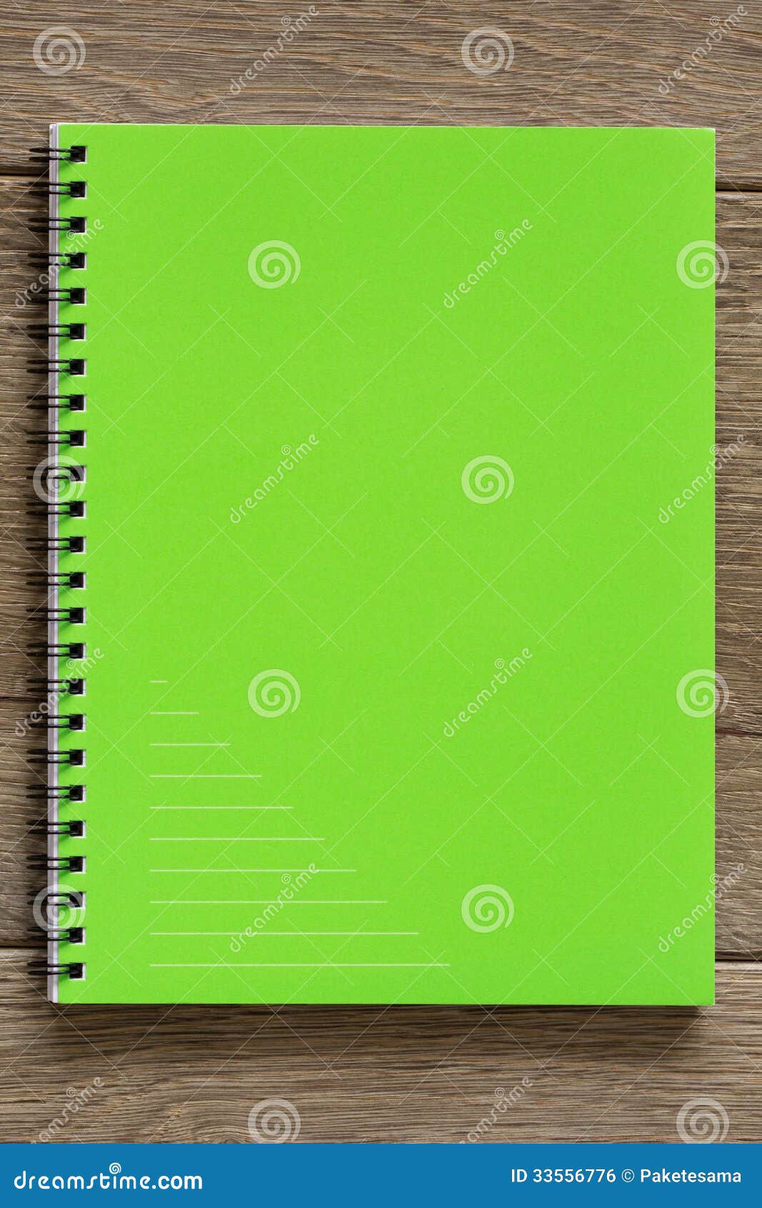 Grünes Notizbuch stockfoto. Bild von grün, ecke, notizbuch - 33556776