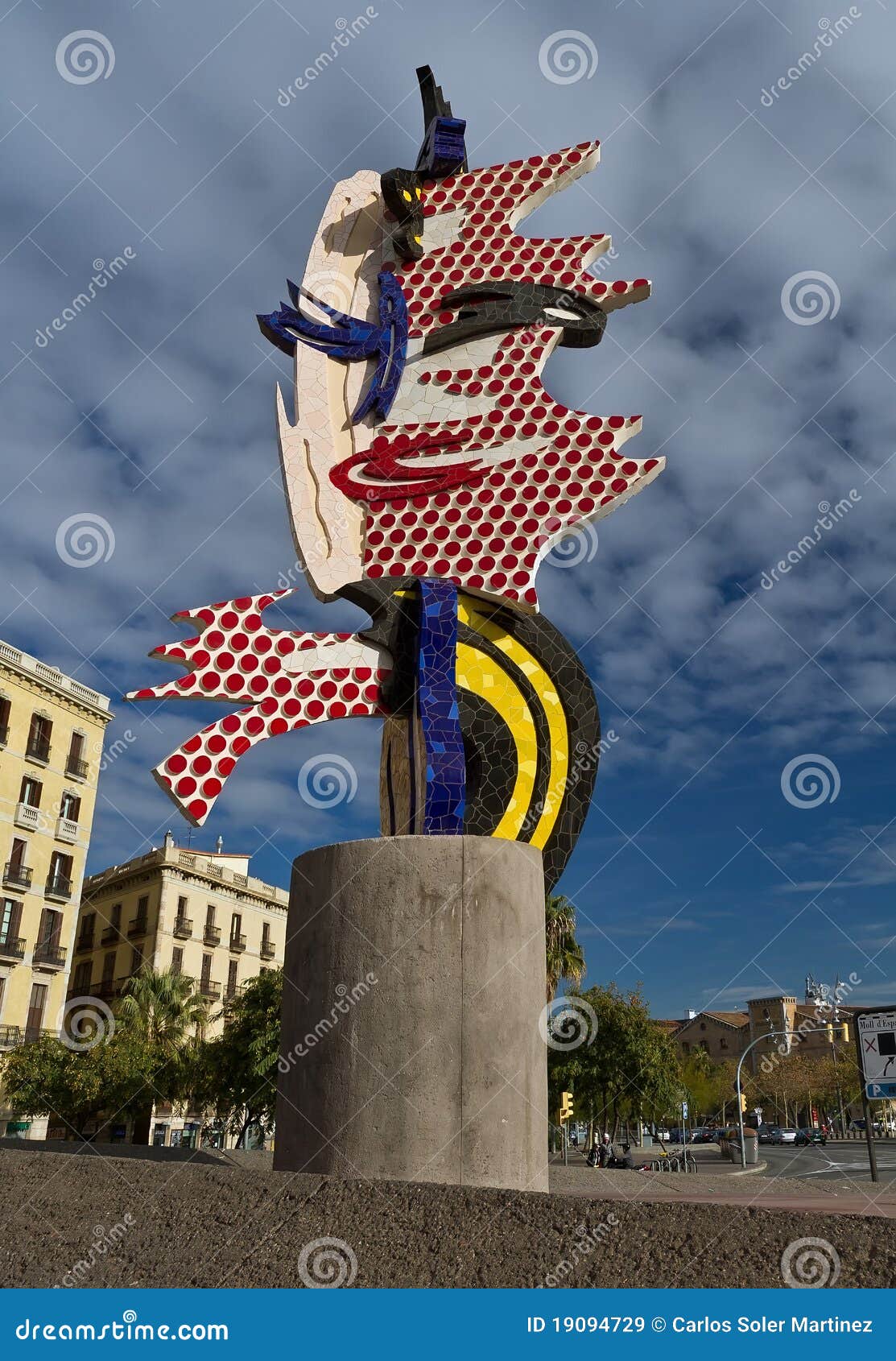 Gr GLB DE Barcelona, Spanje Redactionele Stock Afbeelding - Image of ...