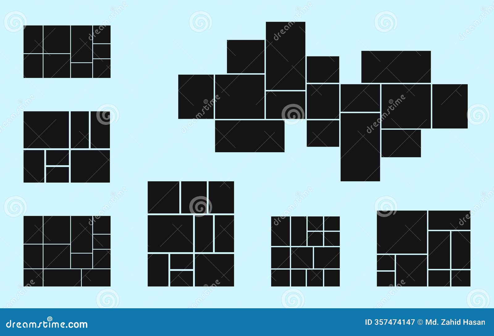 Creative Style Old Gold Complex Nested Spiral Pattern And Design Based ...