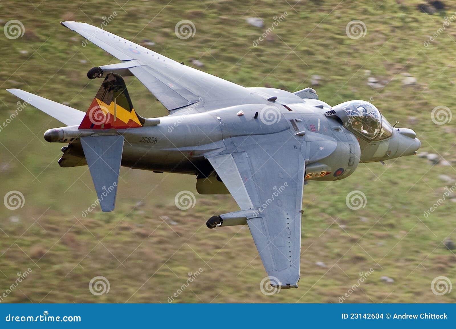 GR9 Harier imagen de archivo editorial. Imagen de armas - 23142604