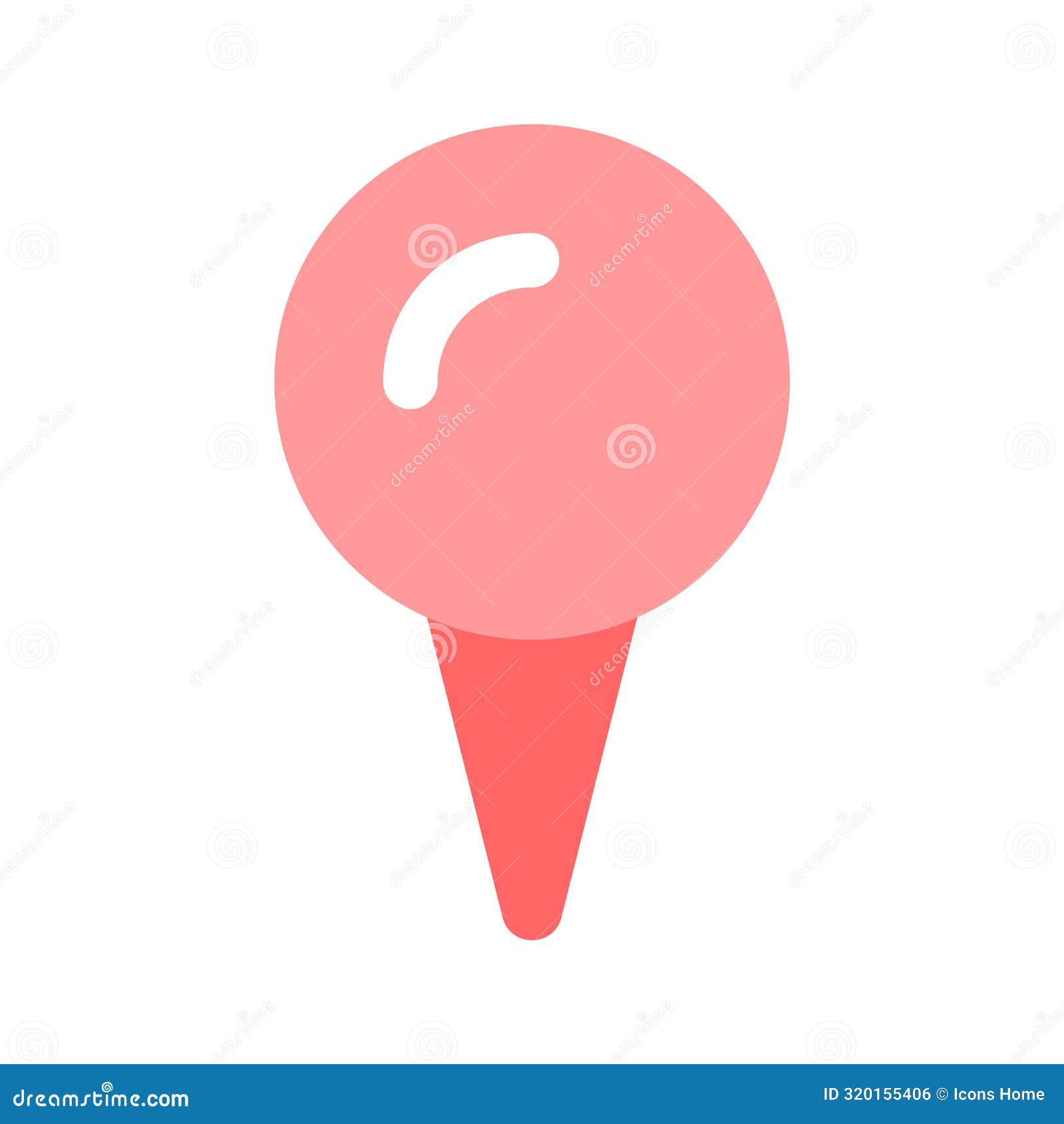 Grab this Amazing Icon of Map Pine, Easy To Use Vector Stock Vector ...