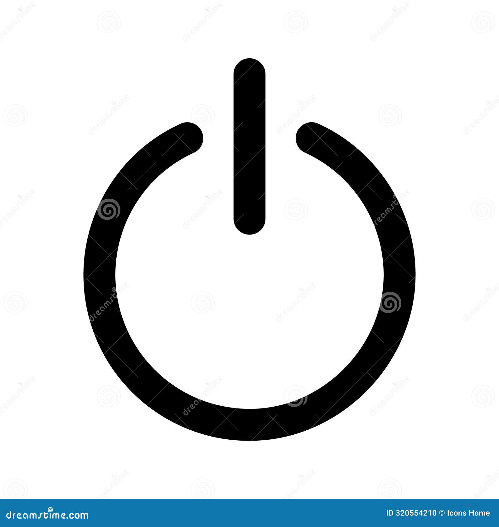 Grab this Amazing Icon of Power Button, Shutdown Button Stock Vector ...