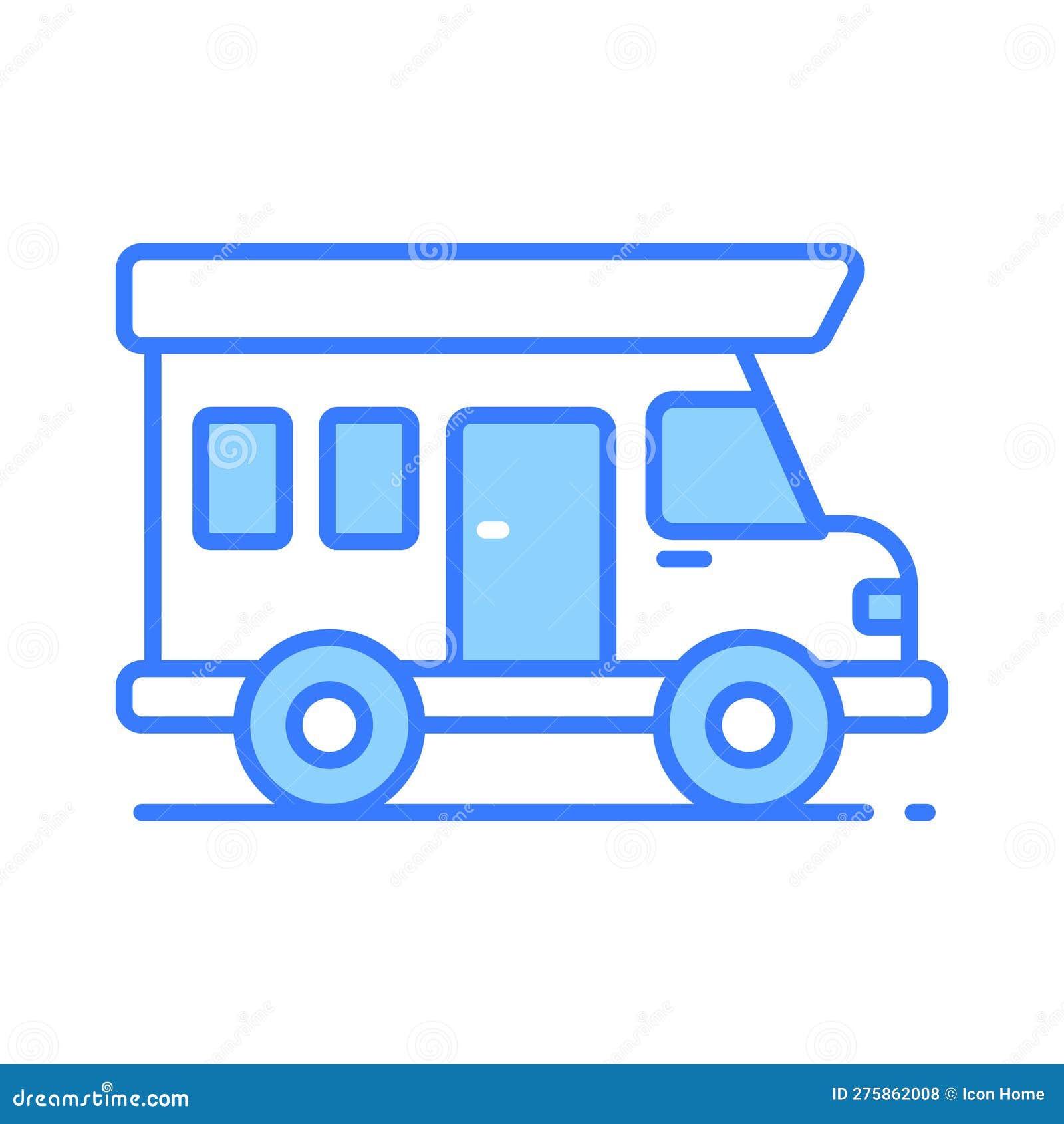 Grab this Amazing Vector of Bus in Modern Style, Efficient and ...