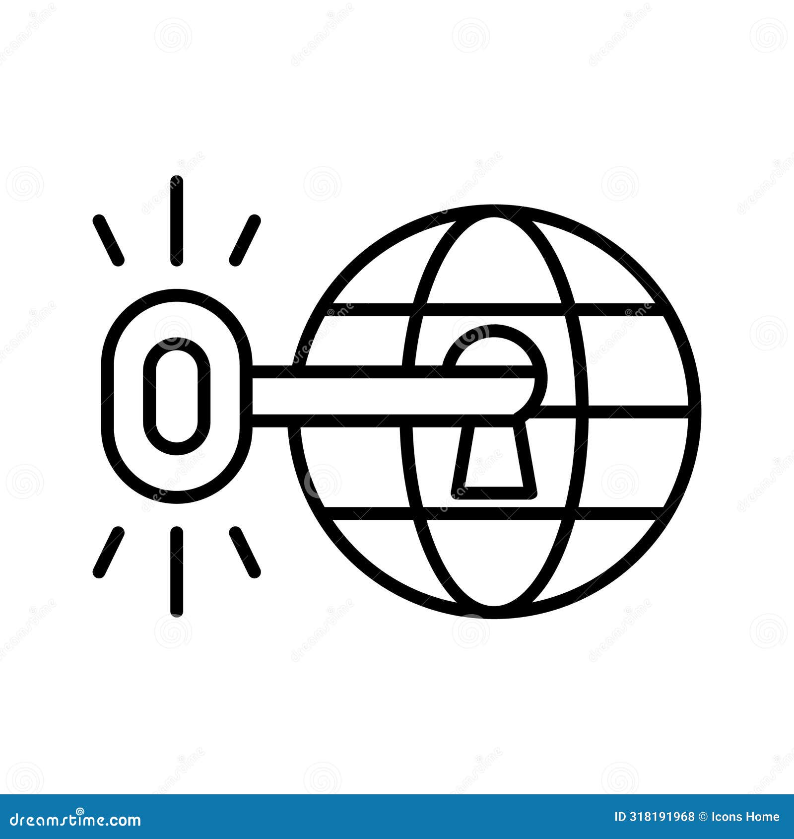 Grab this Beautifully Designed Icon of Global Business Stock Vector ...