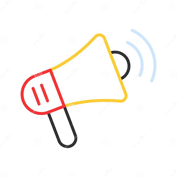 Grab this Beautifully Designed Icon of Megaphone in Editable Style, a ... Grab this Beautifully Designed Icon of Megaphone in Editable Style, a ...