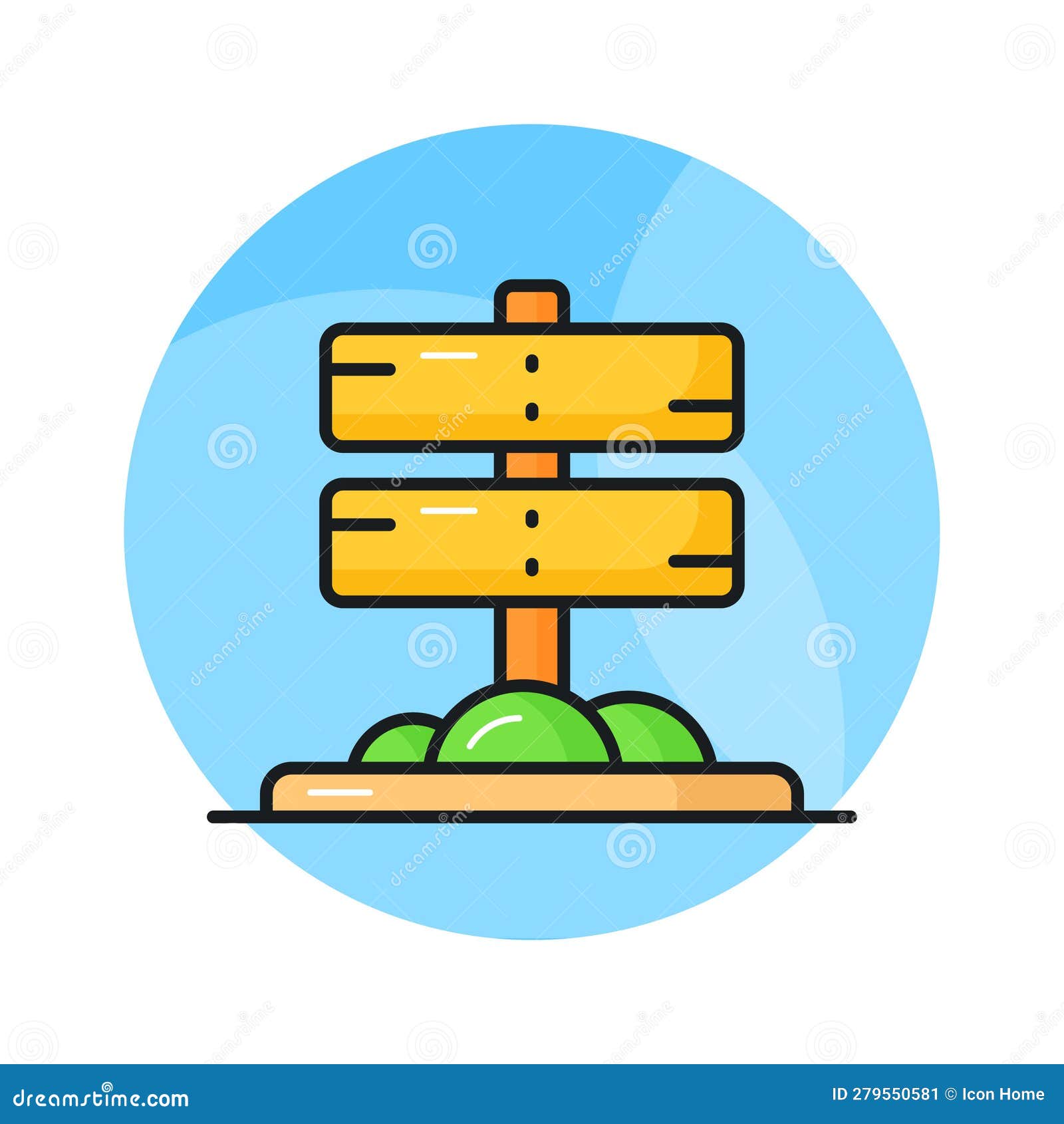 Grab this Creatively Designed Vector of Signpost in Editable Style ...